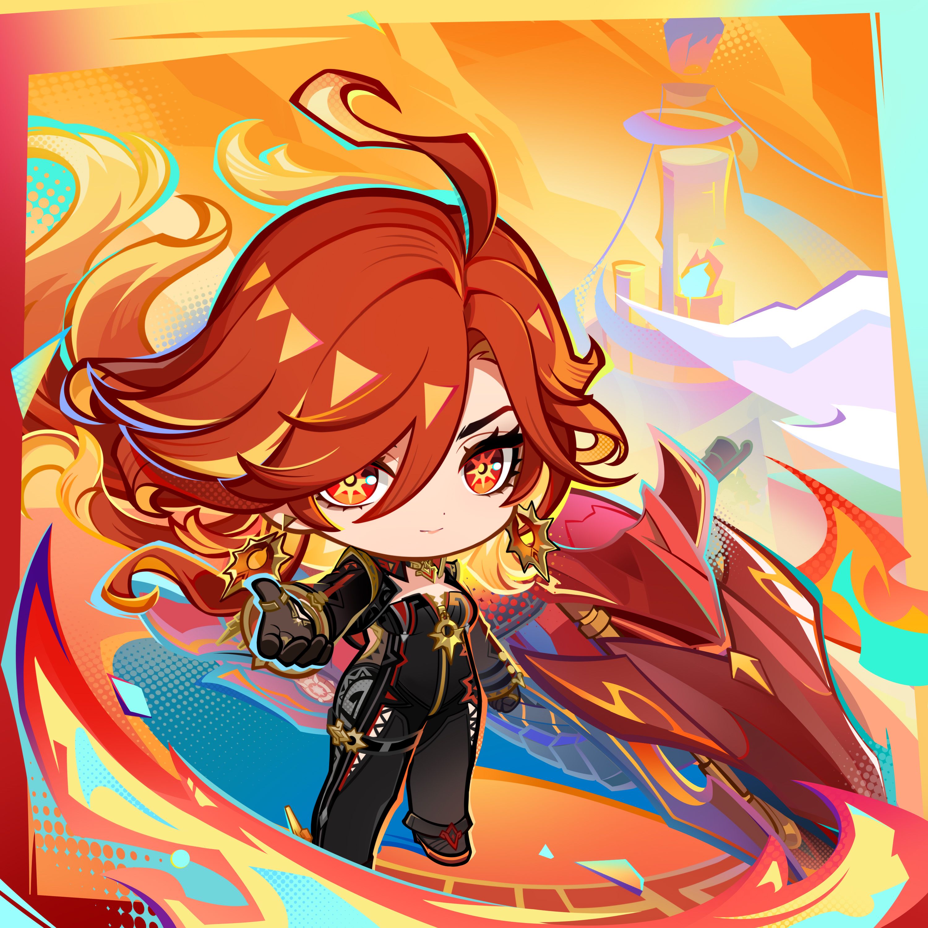 Mavuika – Character Illustration Genshin Impact | HoYoLAB