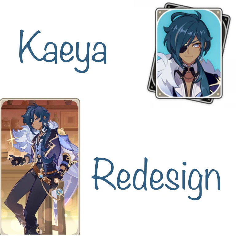 Kaeya Redesign Genshin Impact | HoYoLAB