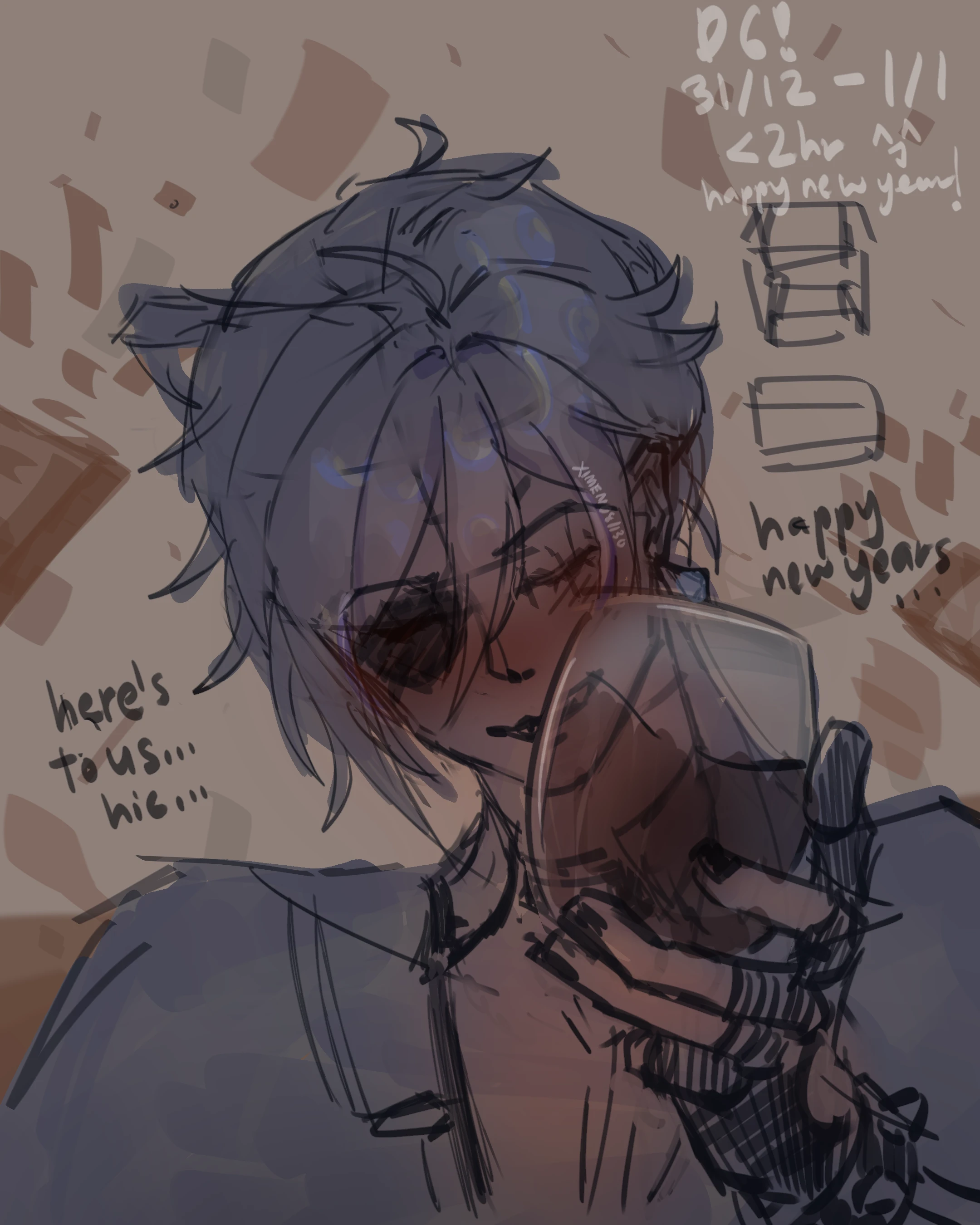 Daily Drawing Practice with Kaeya D6 Genshin Impact | HoYoLAB