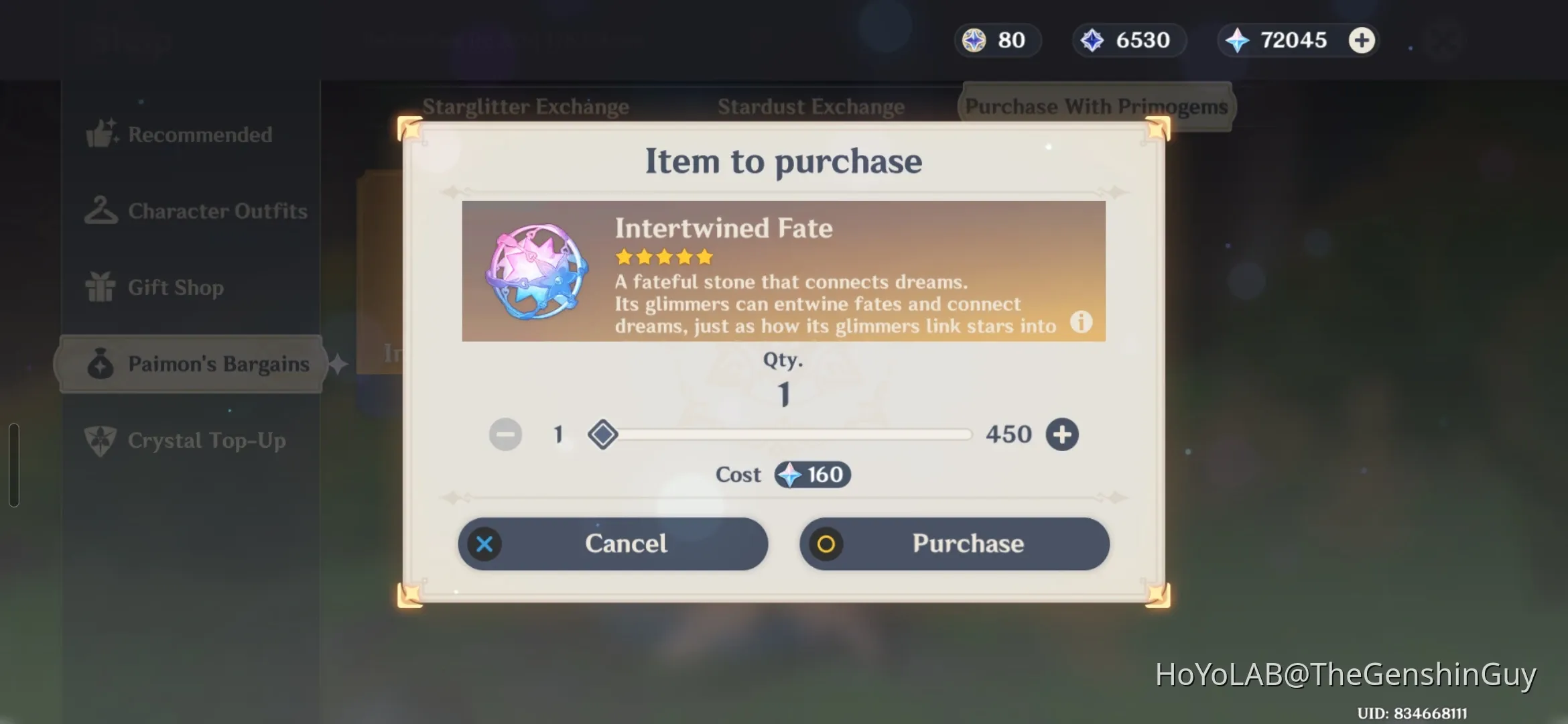 Pulls details Genshin Impact | HoYoLAB