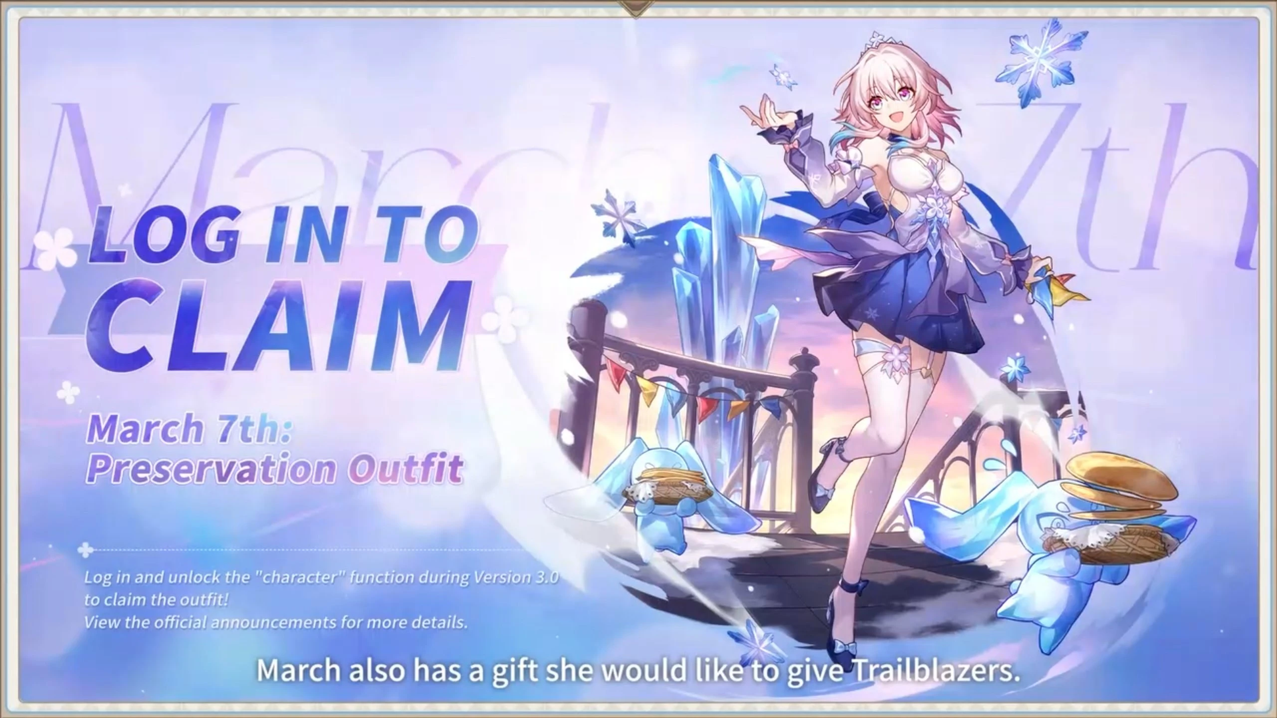 FREE MARCH 7TH SKIN Honkai: Star Rail | HoYoLAB