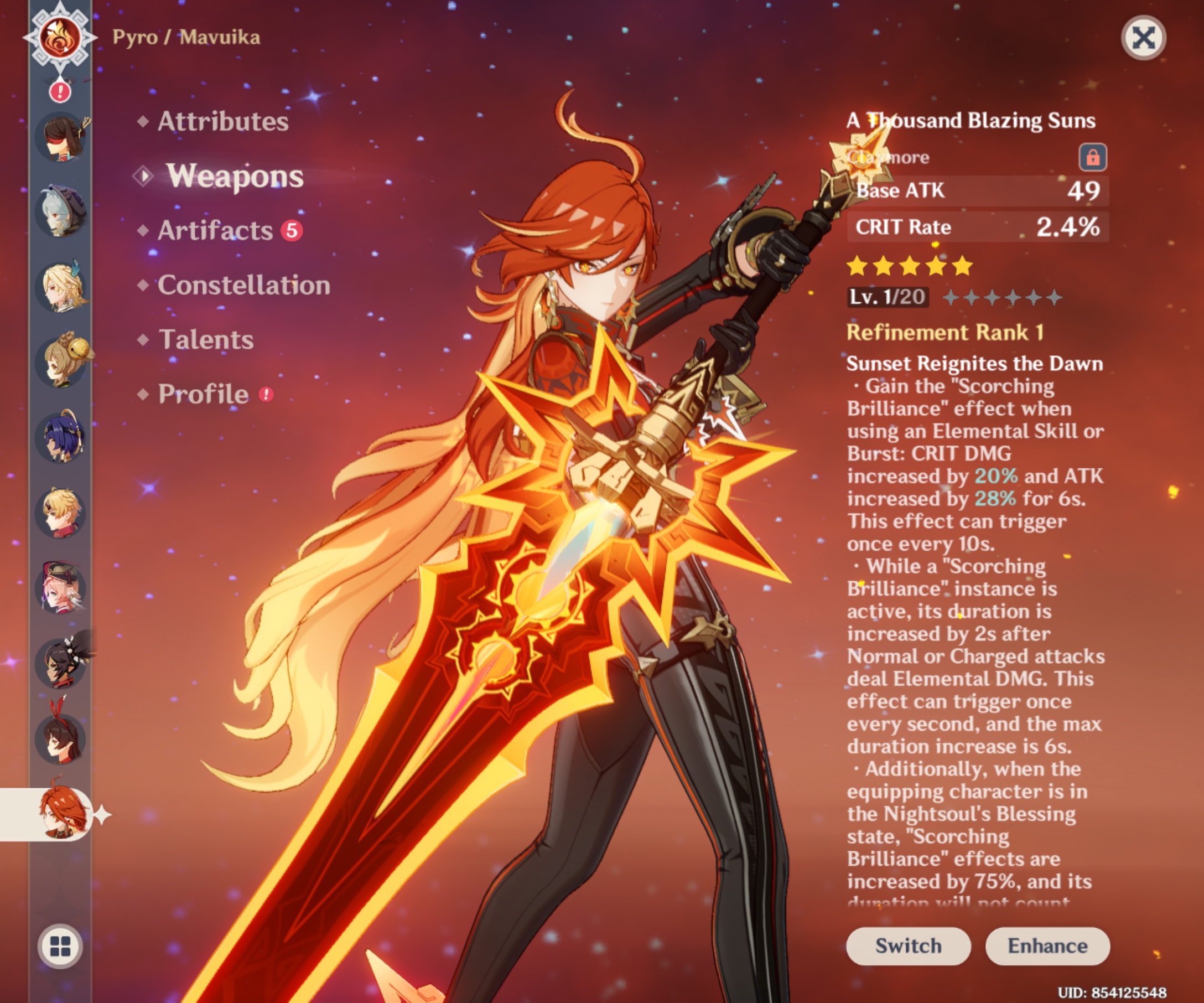 Welcome Home Pyro Archon Genshin Impact | HoYoLAB