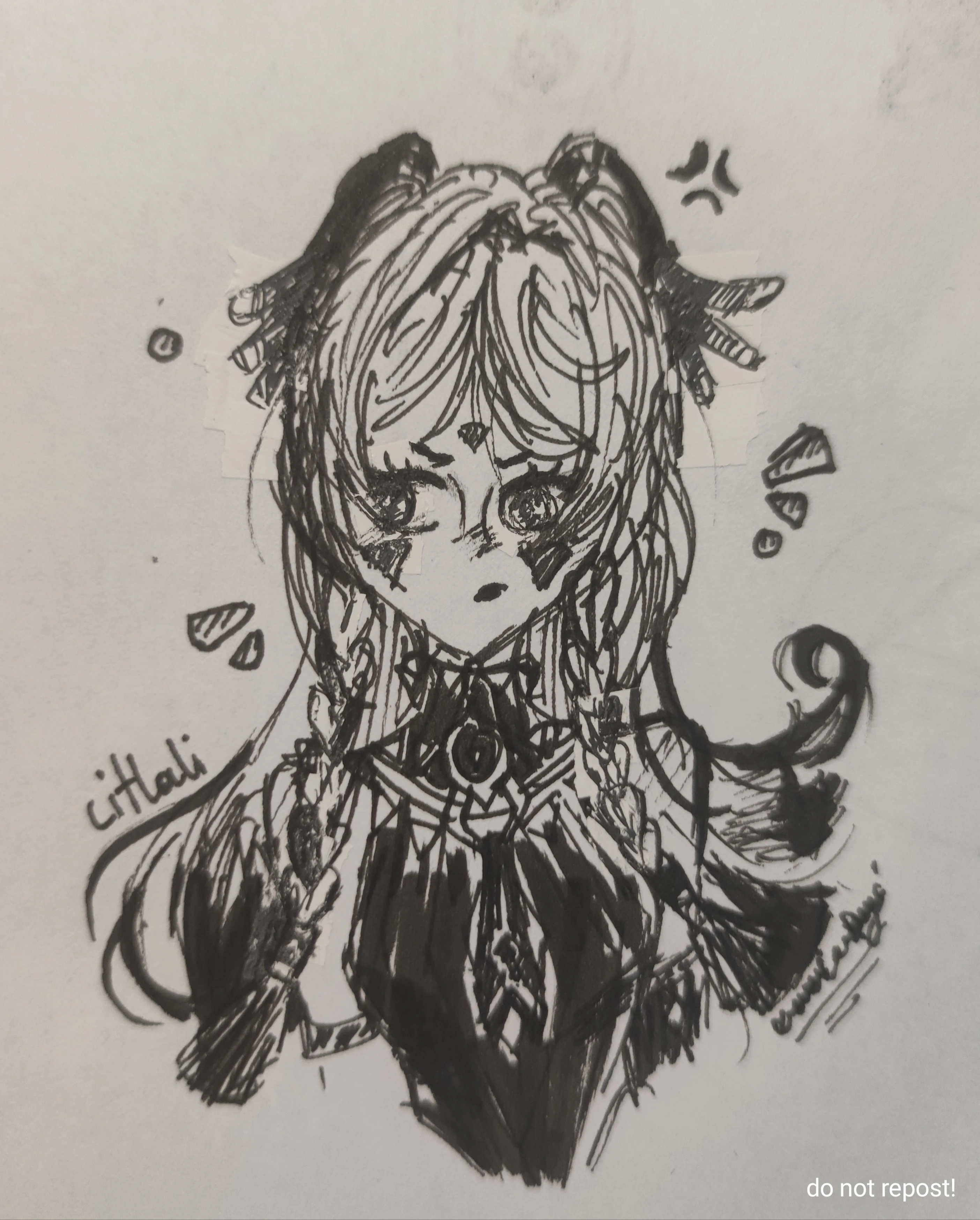 Citlali drawing Genshin Impact | HoYoLAB