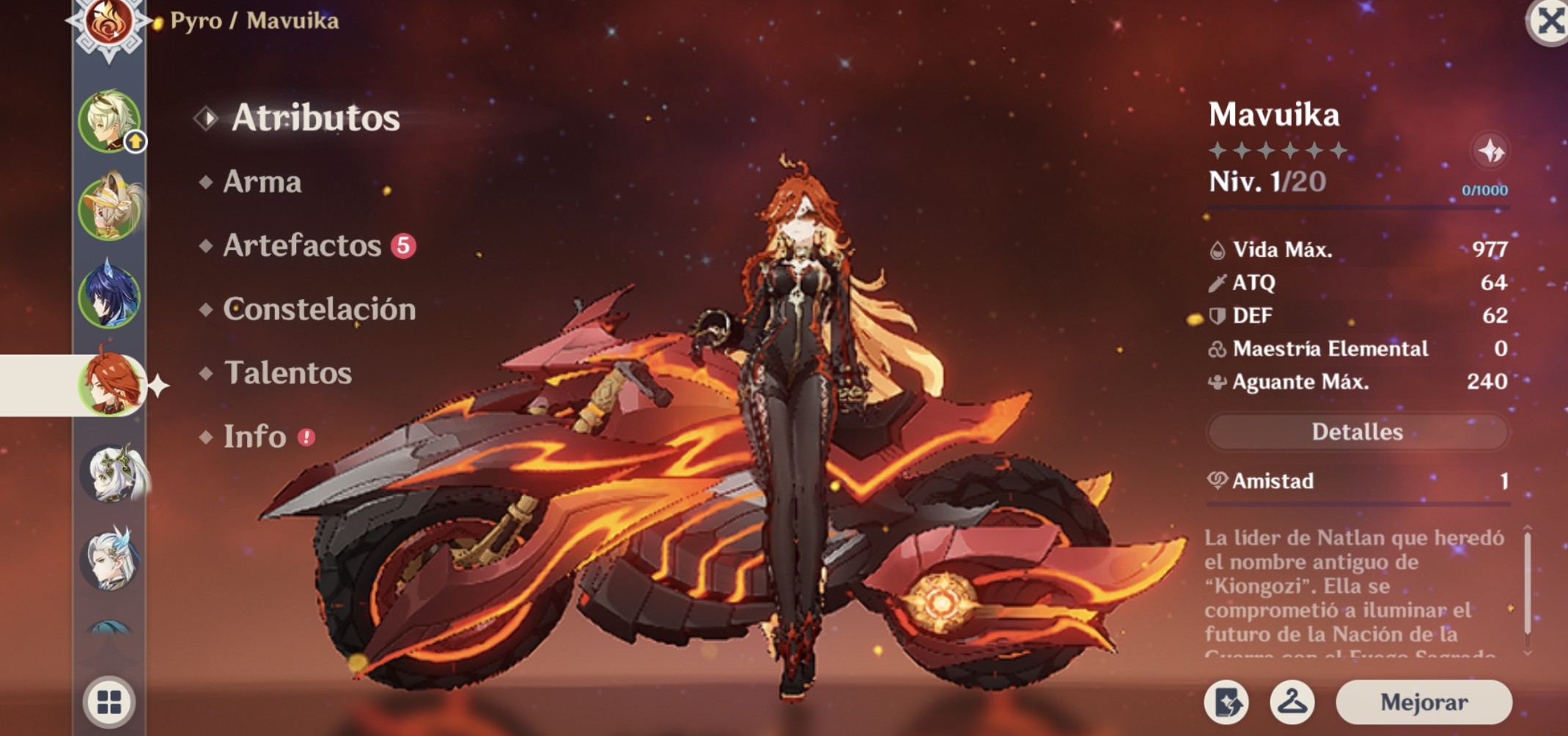 La moto mami en casa《♡》 Genshin Impact | HoYoLAB