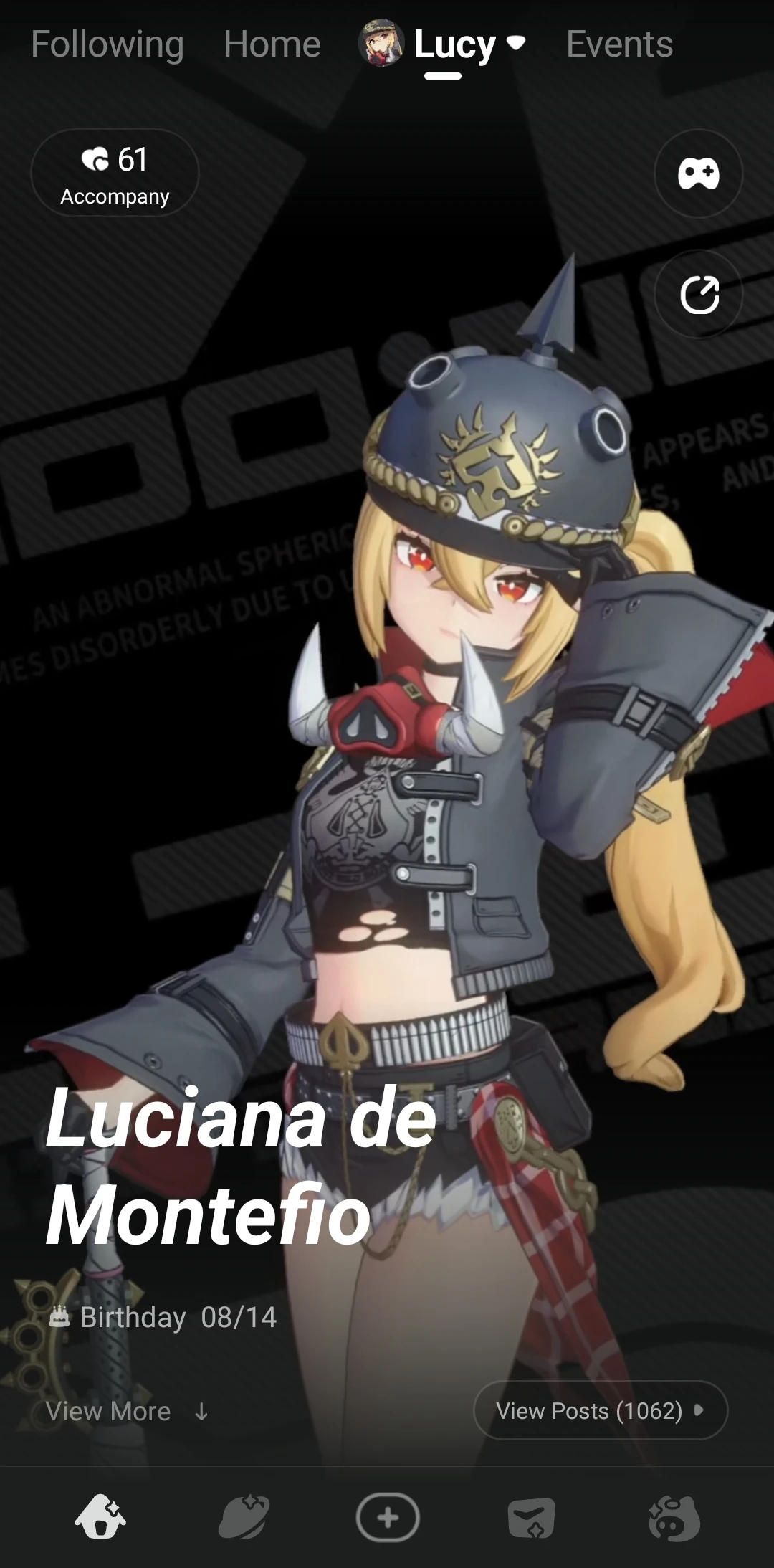 2 full months of accompanying Lucy Zenless Zone Zero | HoYoLAB