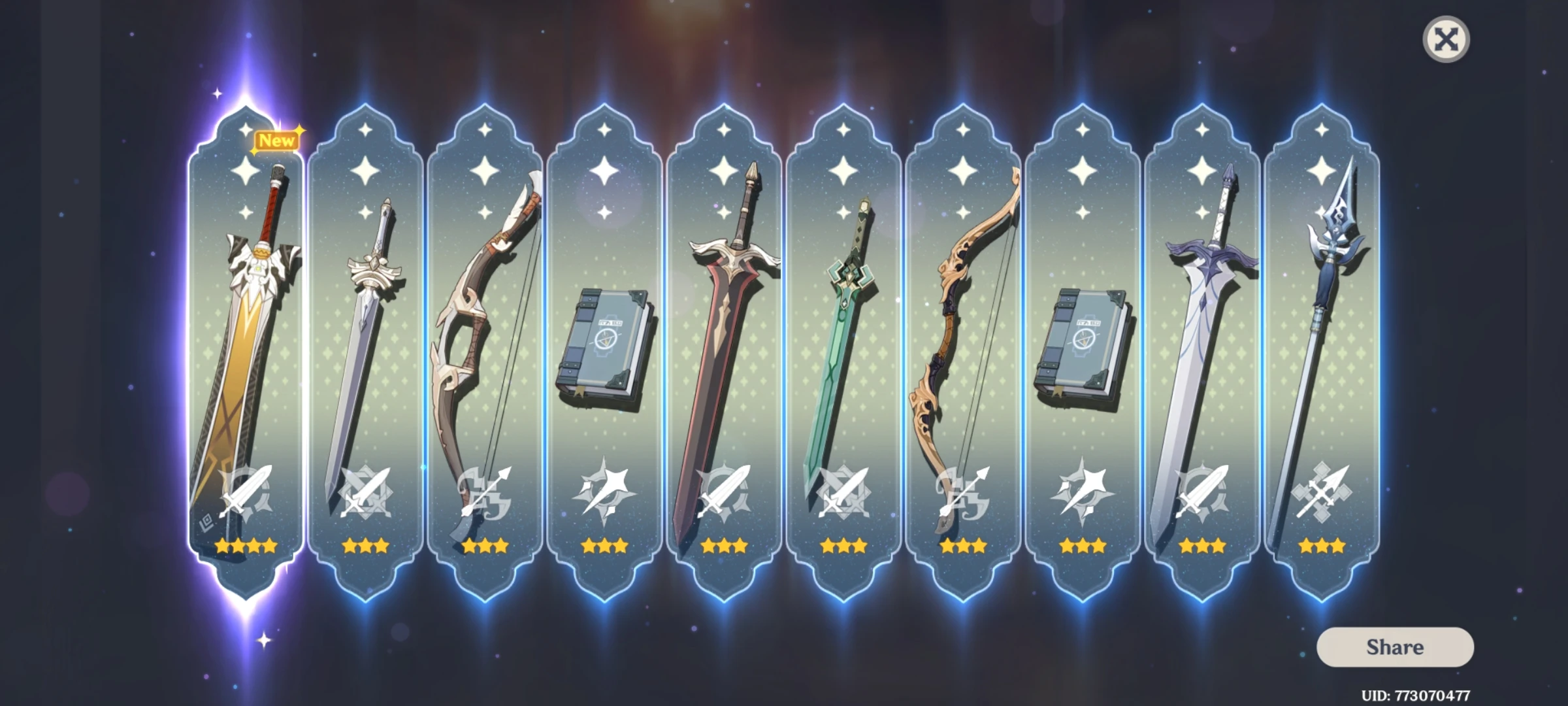 weapon banner // cryo day Genshin Impact | HoYoLAB