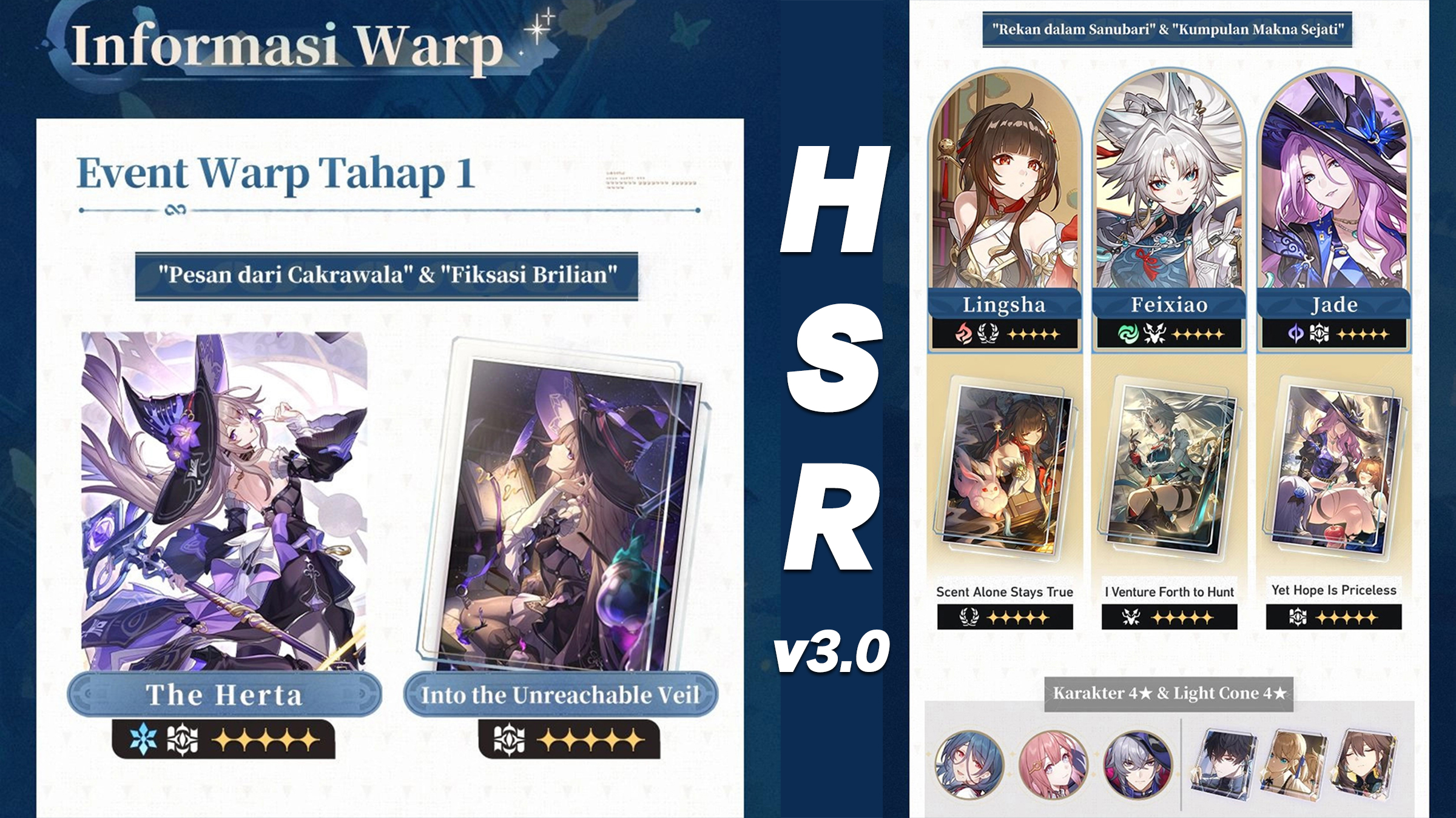 INFO BANNER HSR 3.0 Honkai: Star Rail | HoYoLAB