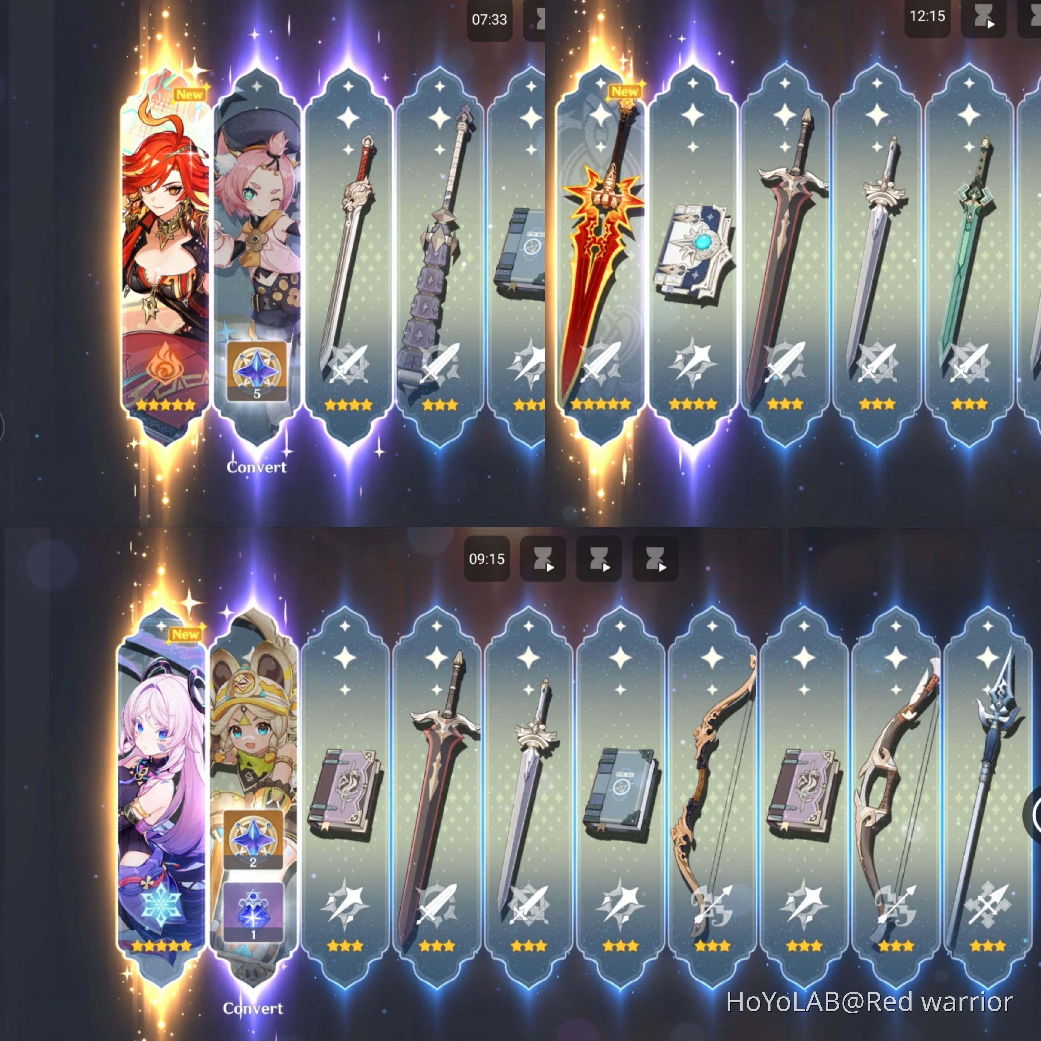 All high pity Genshin Impact | HoYoLAB