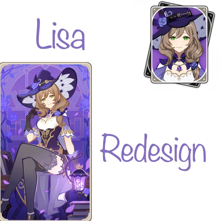 Lisa Redesign Genshin Impact | HoYoLAB