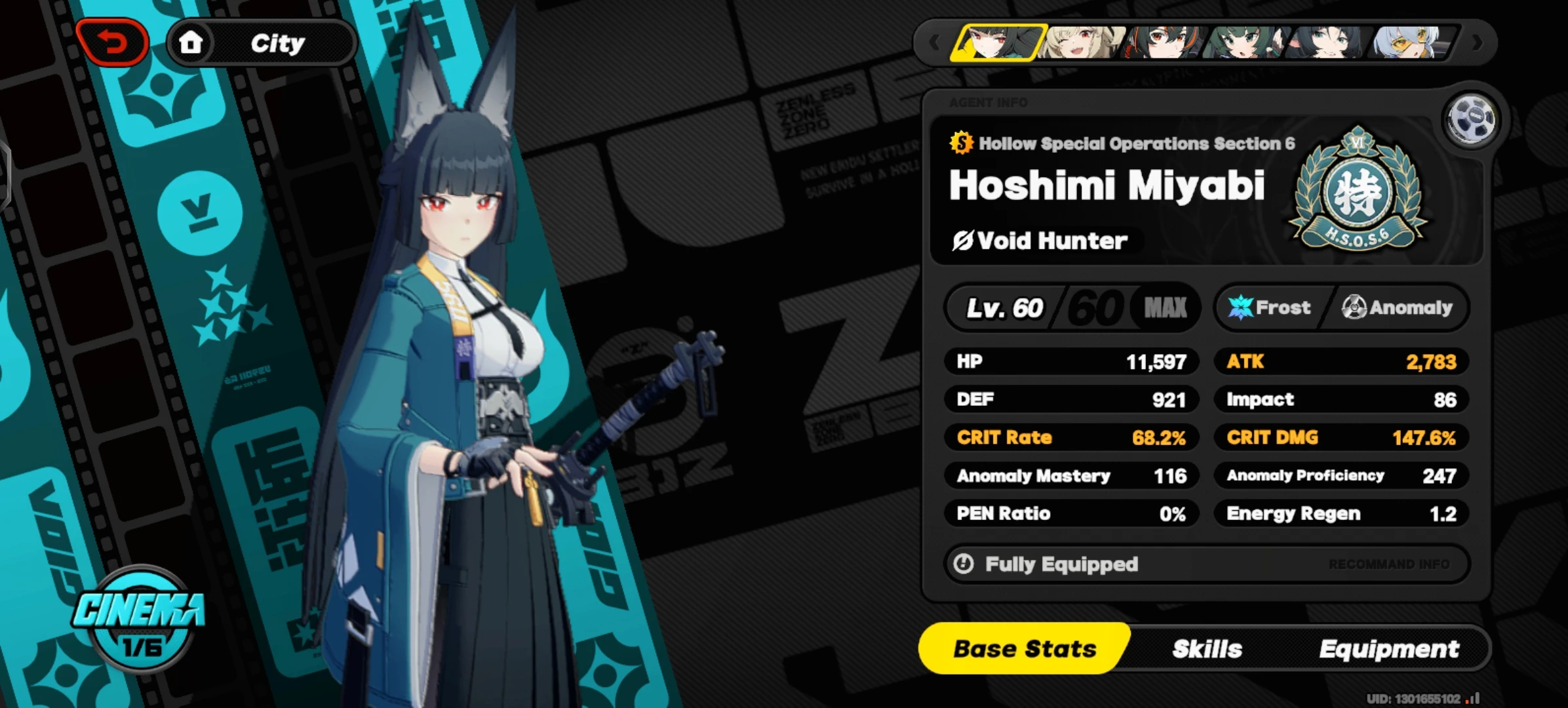 Complete F2p Miyabi Rate it Zenless Zone Zero | HoYoLAB
