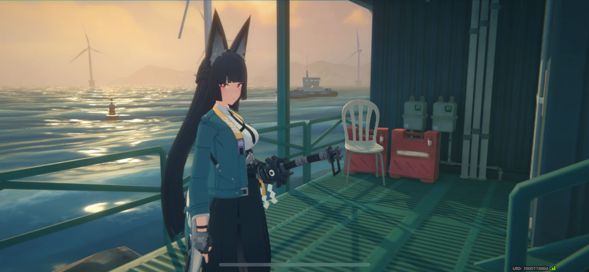 Miyabi and her chair Zenless Zone Zero | HoYoLAB