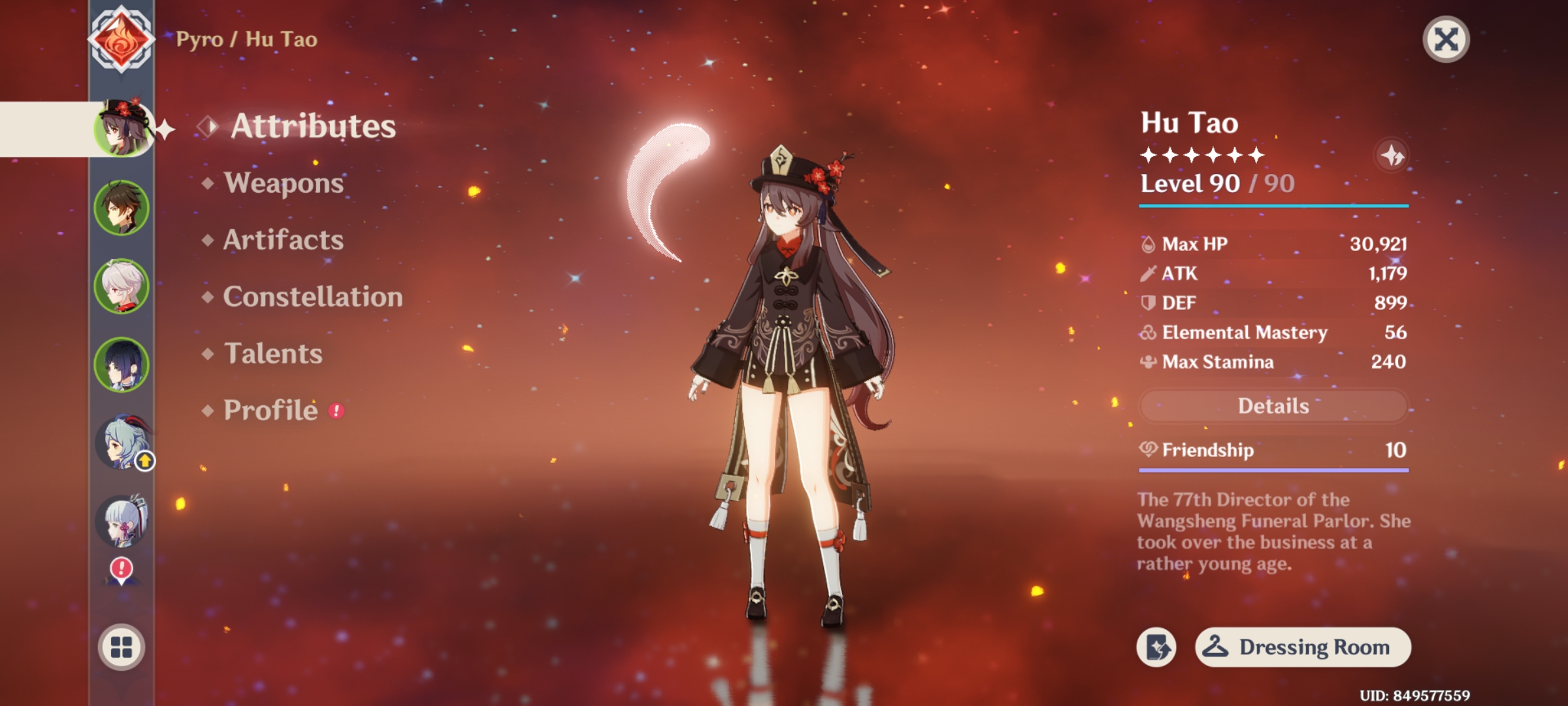 Hutao build Genshin Impact | HoYoLAB