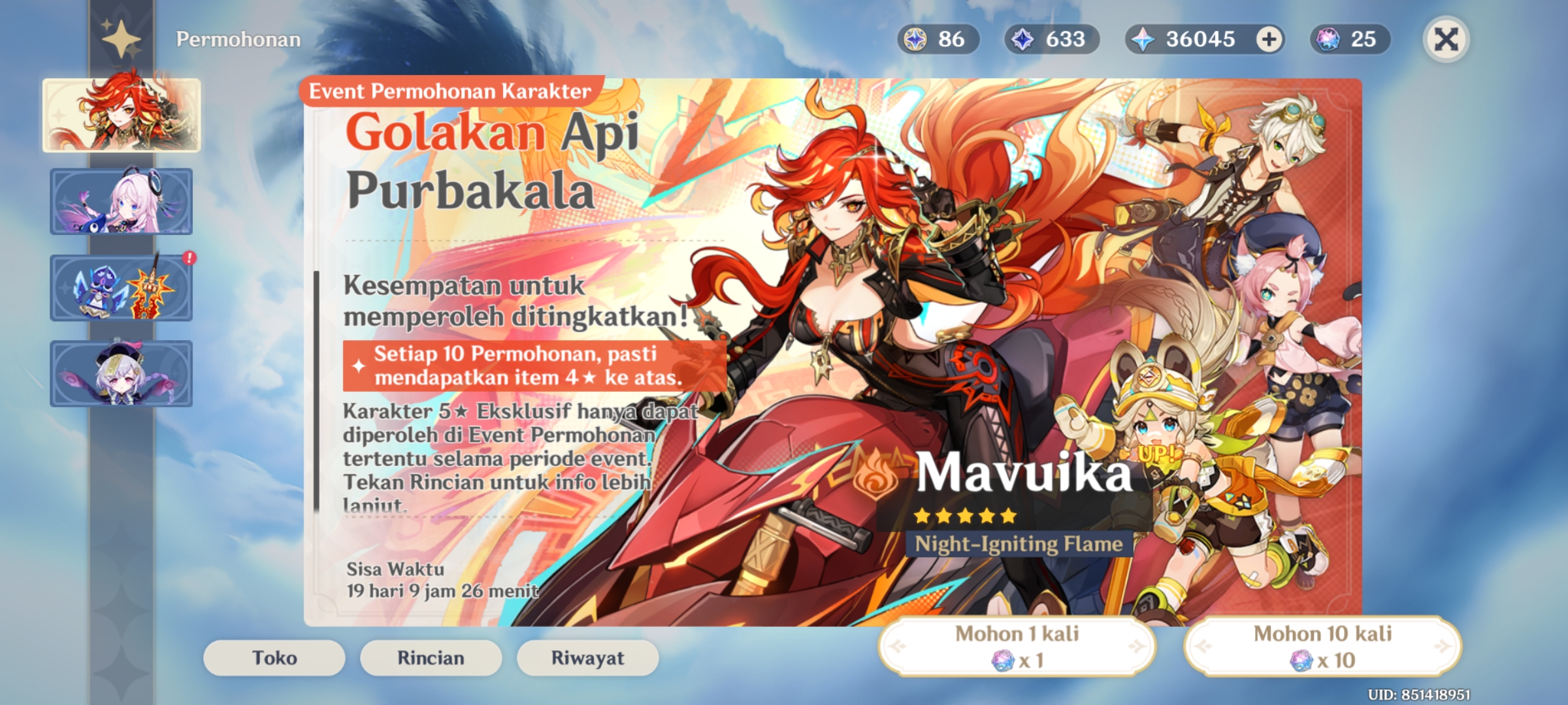 Gacha Archon Pyro Genshin Impact | HoYoLAB