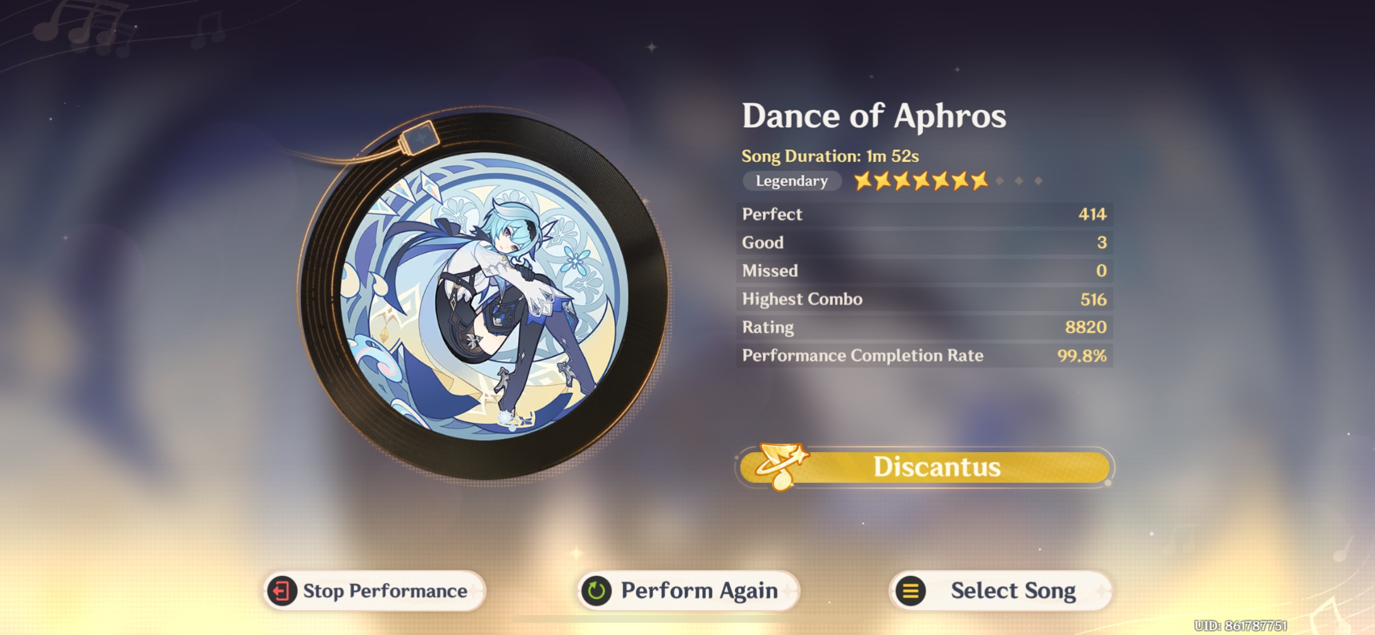 Dance of Aphros full combo || I LOVE EULAAA Genshin Impact | HoYoLAB