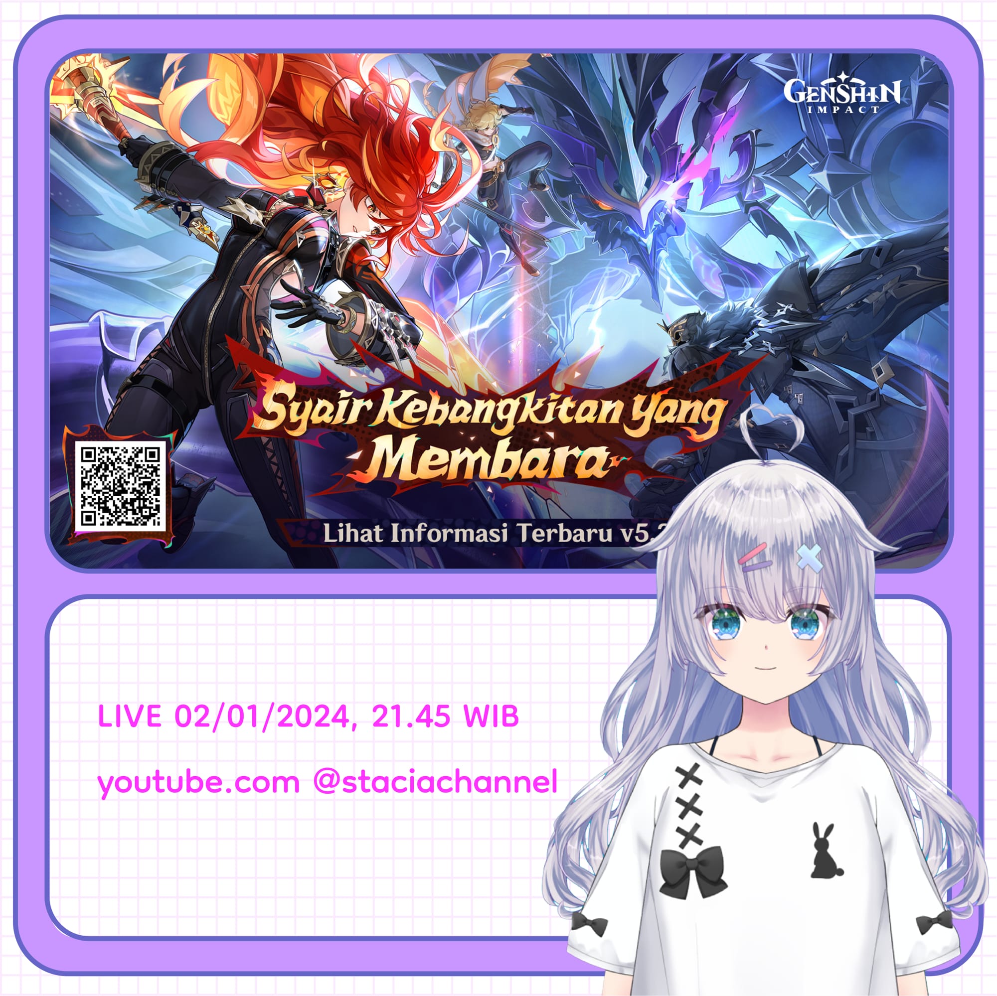 【Genshin Impact】 Quest Archon Chapter V: Bag. V "Syair Kebangkitan yang ...