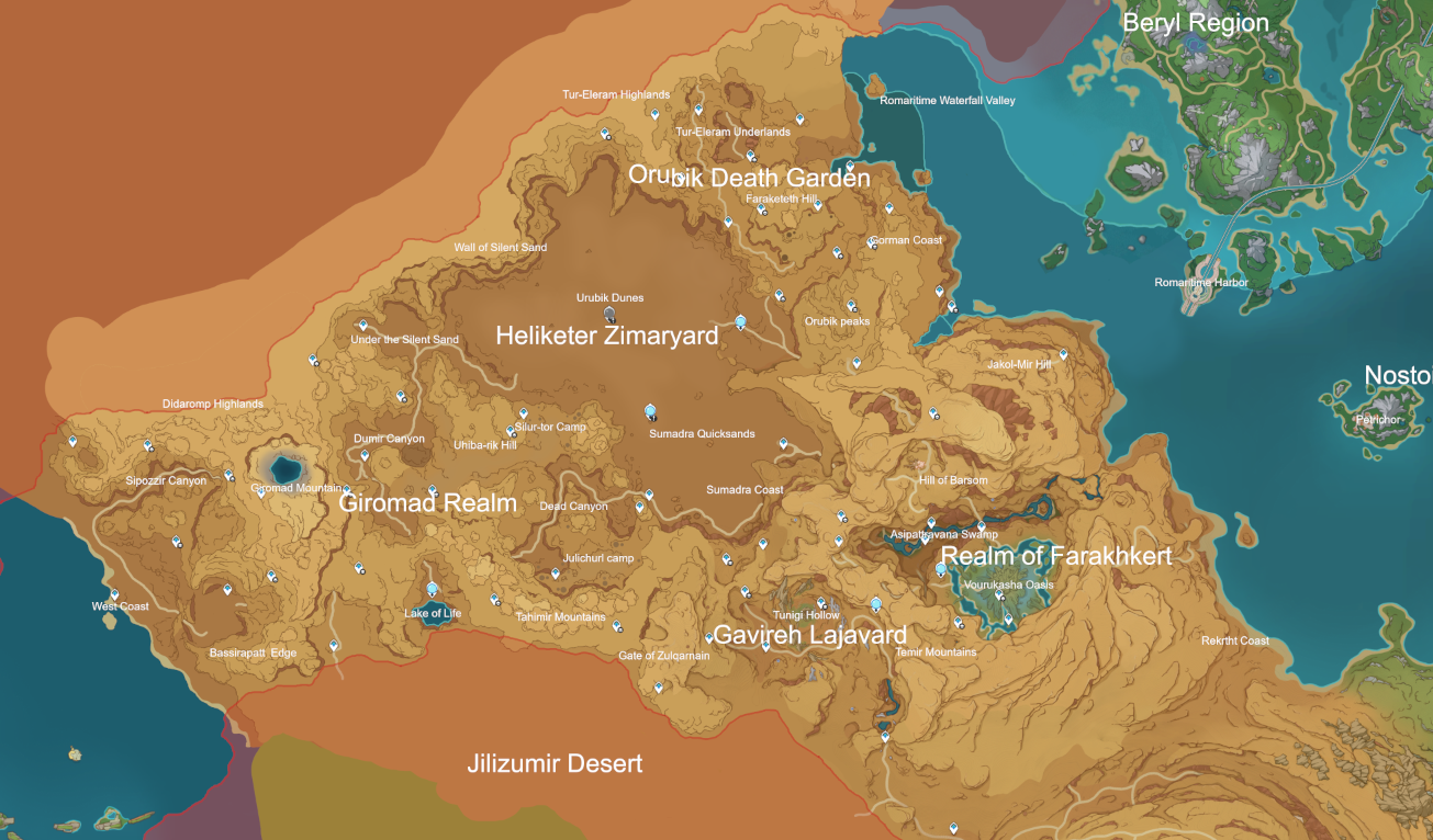 Sumeru desert expansion part 2 (fan-made) Genshin Impact | HoYoLAB