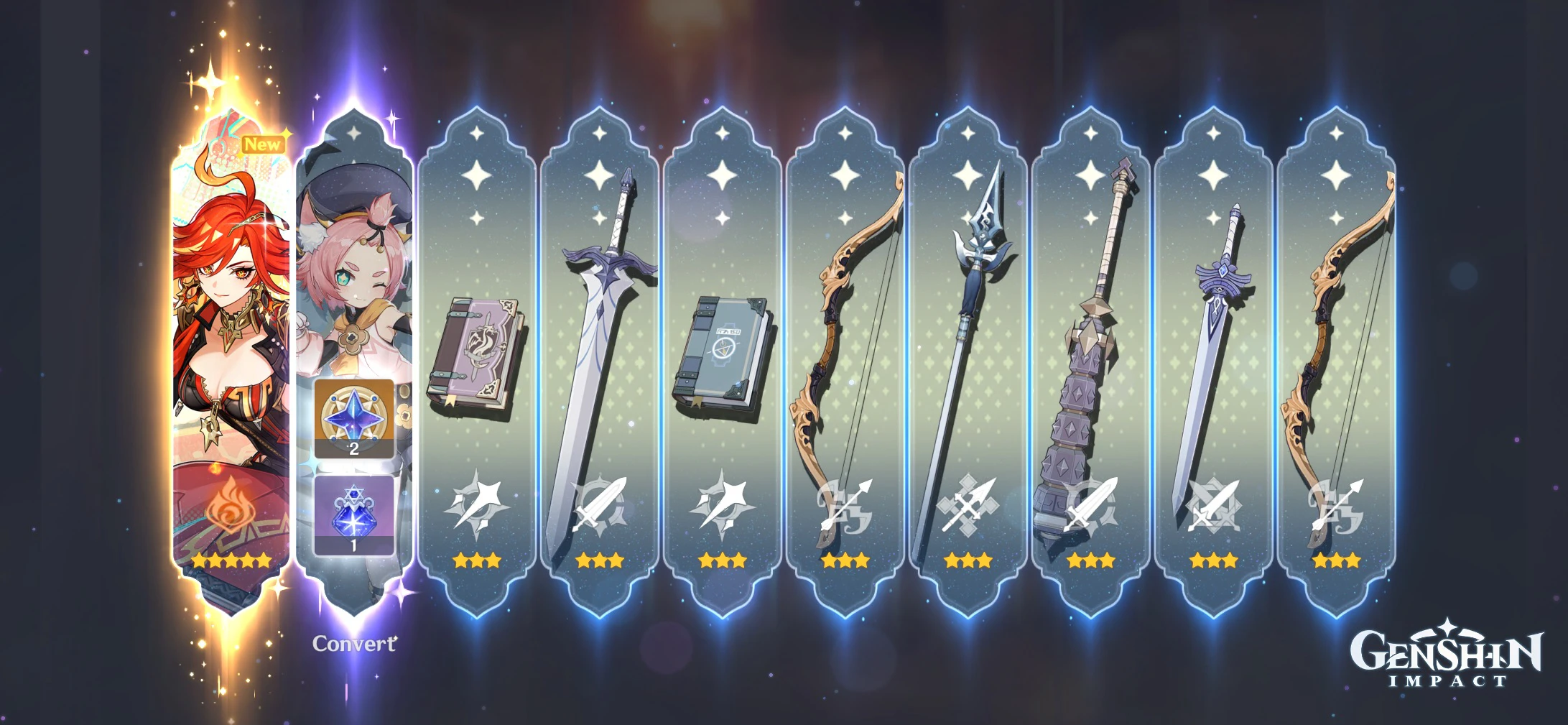 OMG got them the first try of 10 pulls🤩 Genshin Impact | HoYoLAB