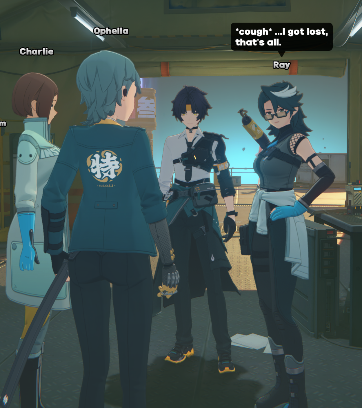 Ray has been rescued Zenless Zone Zero | HoYoLAB
