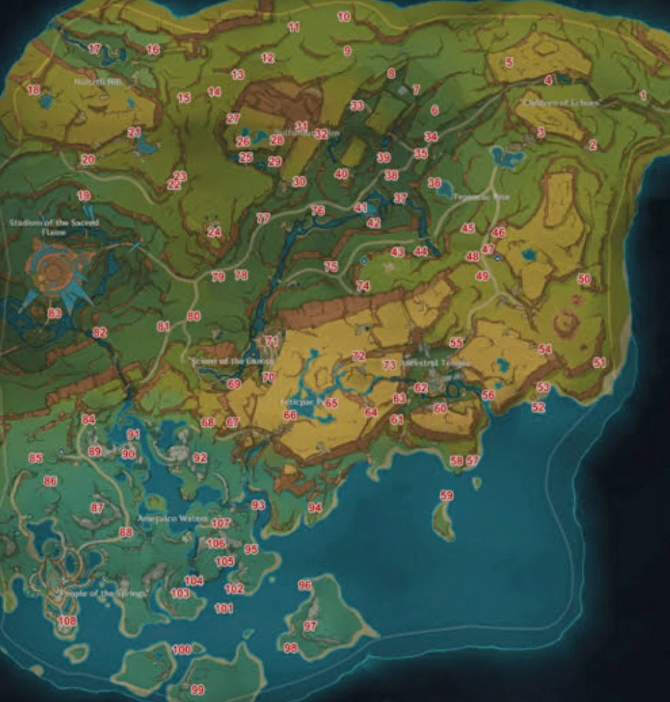 Pyroculus, Anemoculus and Hydroculus locations!! Genshin Impact | HoYoLAB