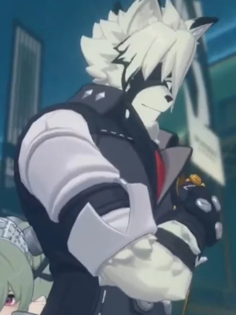 Love to see Lycaon rarely smiling like this~ Zenless Zone Zero | HoYoLAB