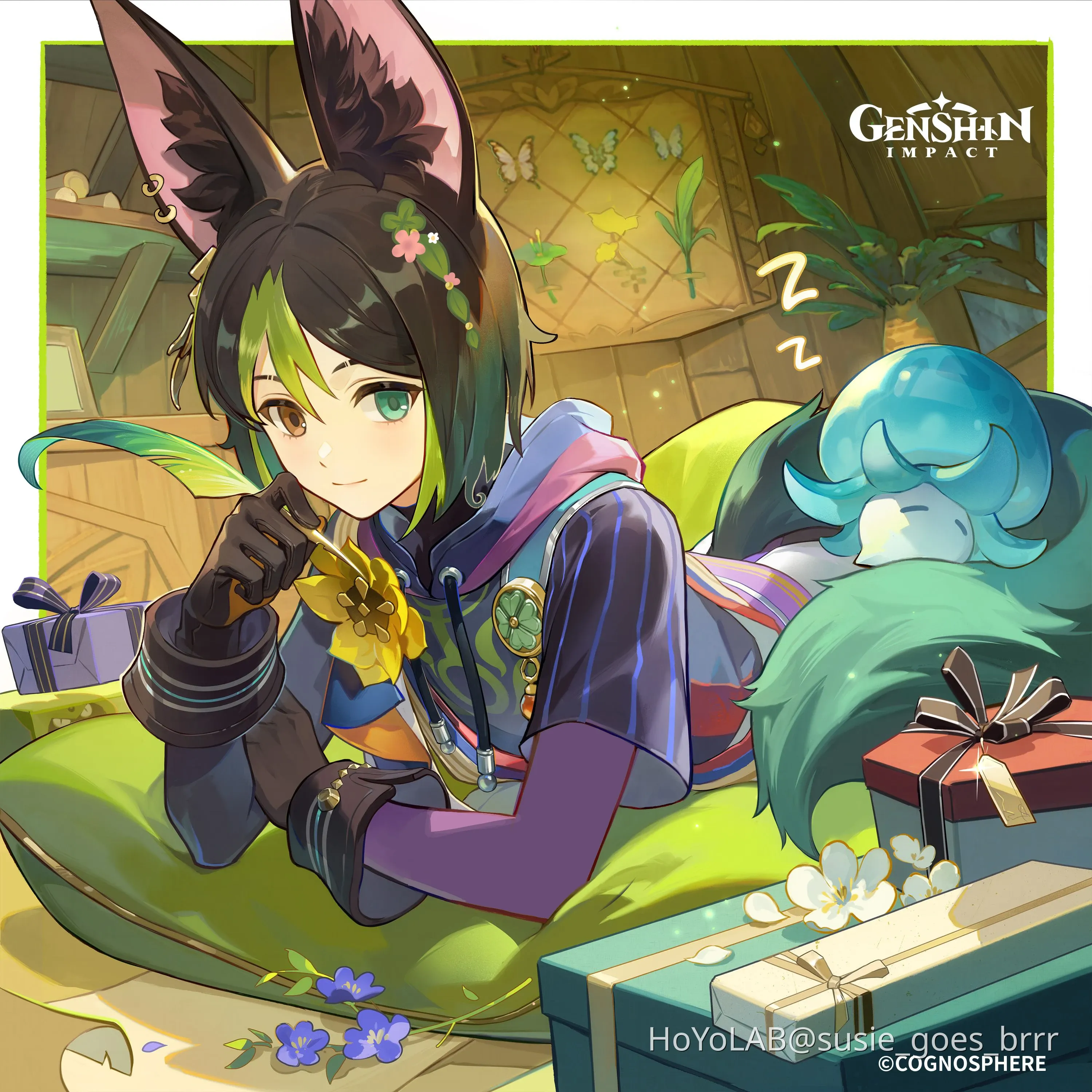 Tighnari slight redesign and headcanons Genshin Impact | HoYoLAB