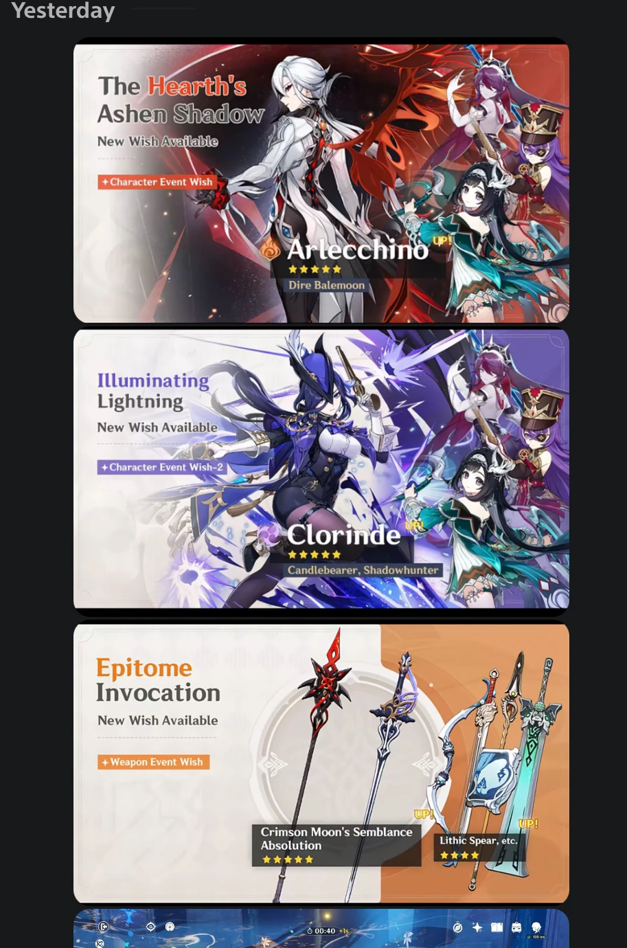 5.3 phase 2 n Chronicle banner Genshin Impact | HoYoLAB