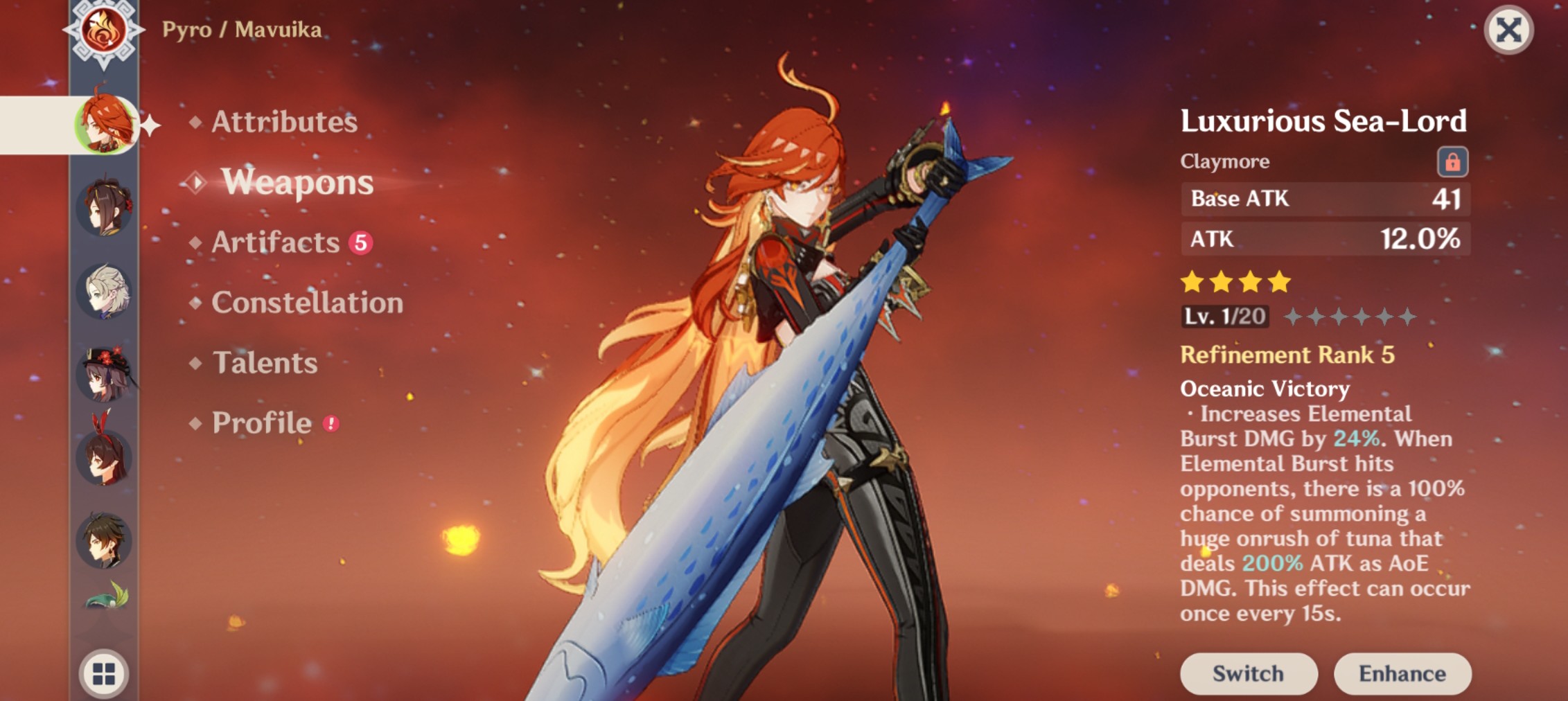 Mavuika Build Genshin Impact | HoYoLAB