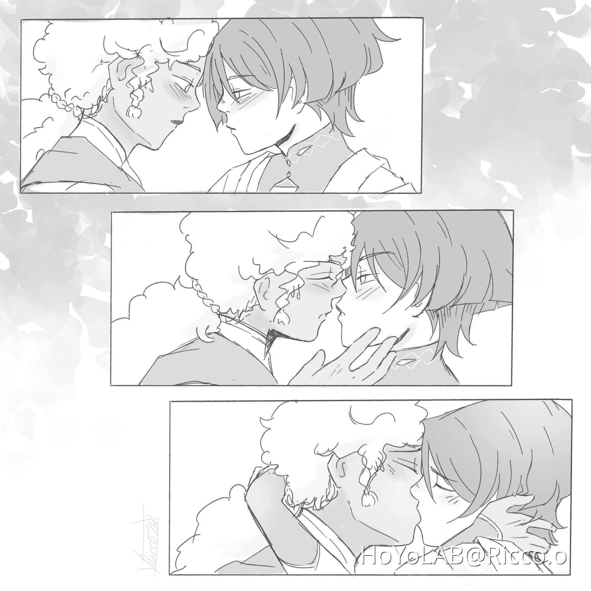 SethoScara kiss kiss ♡ Genshin Impact | HoYoLAB