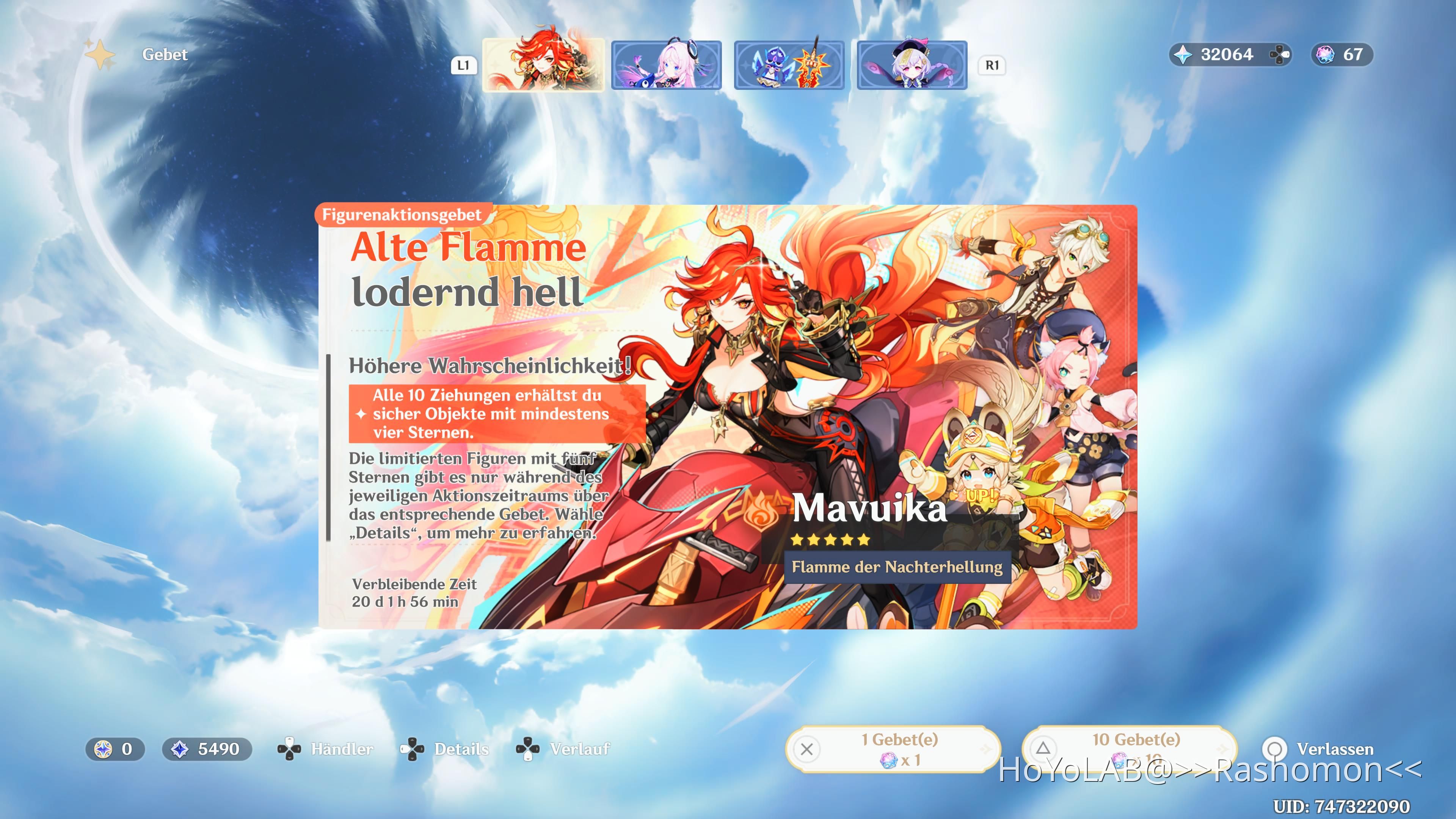 🔥 Mavuika Pull 🔥 Genshin Impact | HoYoLAB