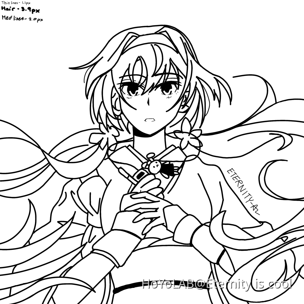 FIRST TIME DRAWING KYOUKA | HoYoLAB