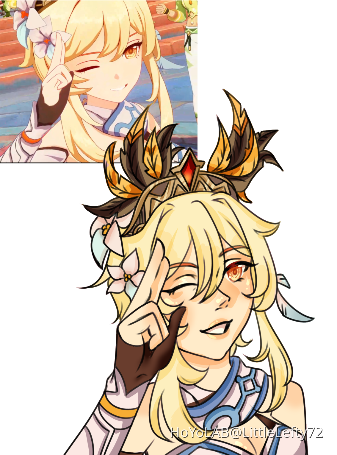 Tiny Spoiler- She just looked cute Genshin Impact | HoYoLAB