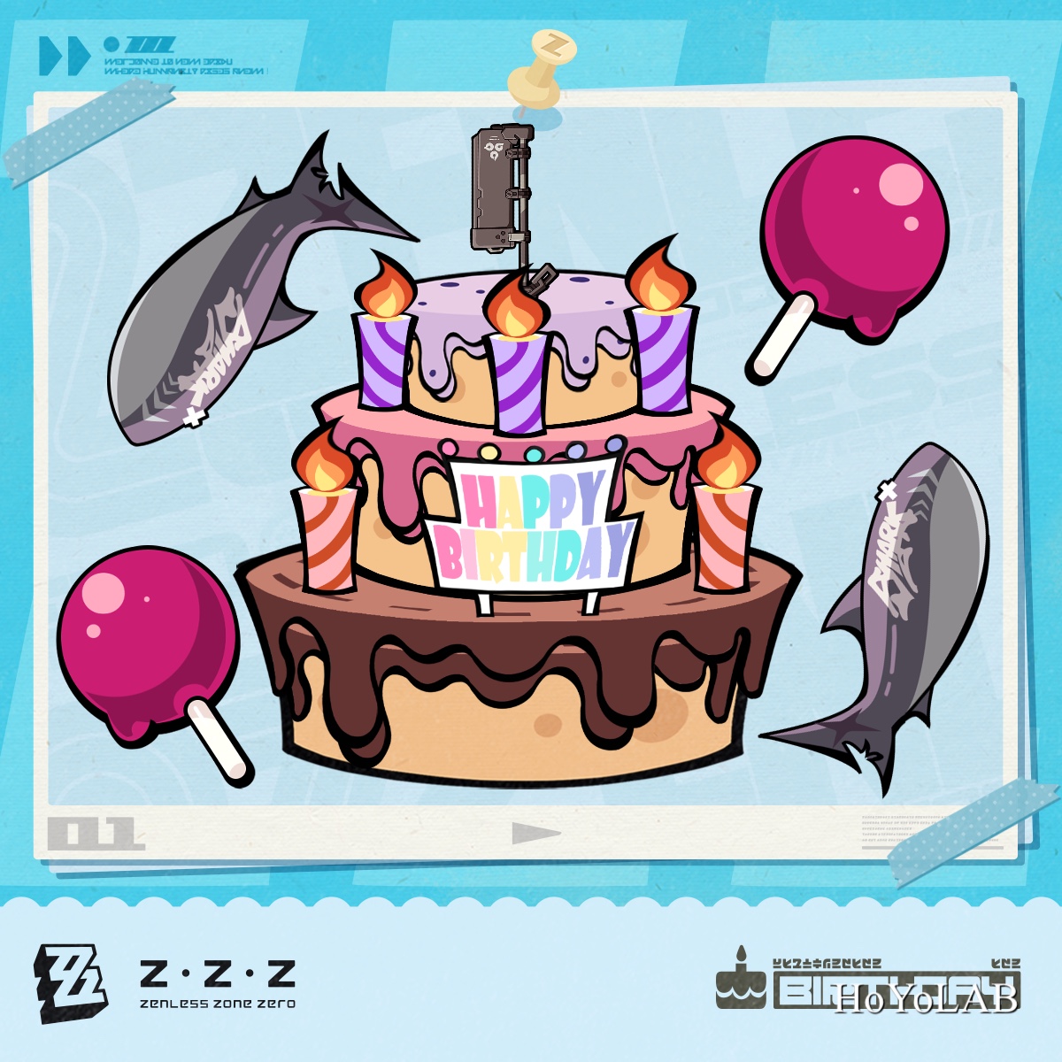 My Cake Decoration 🎂 Zenless Zone Zero | HoYoLAB