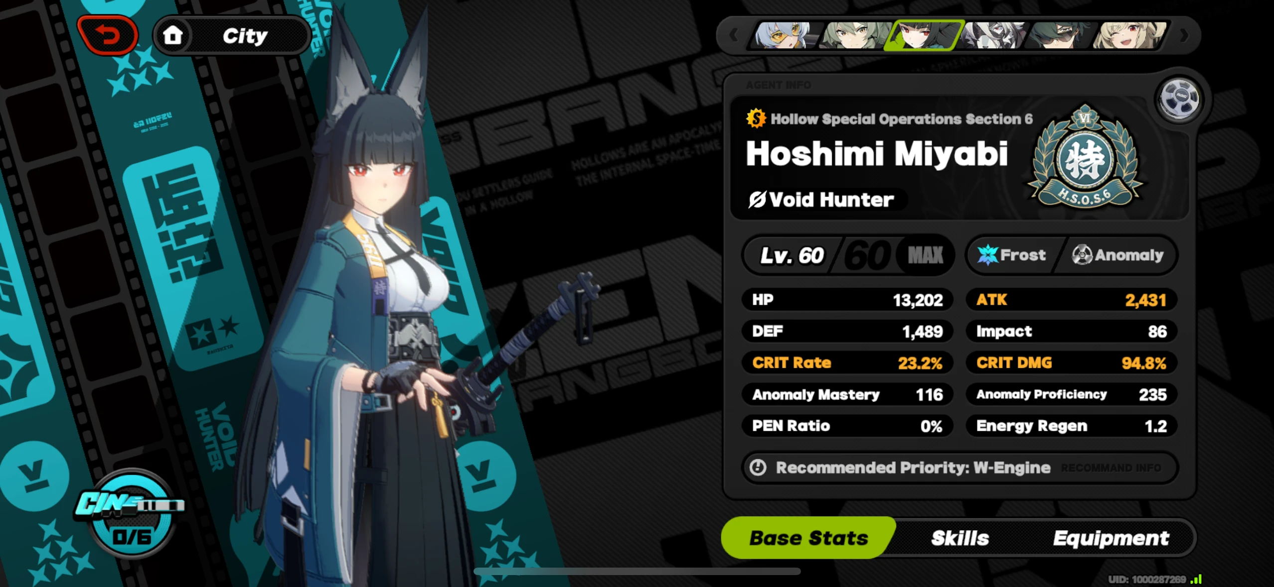 Miyabi Build so far Zenless Zone Zero | HoYoLAB