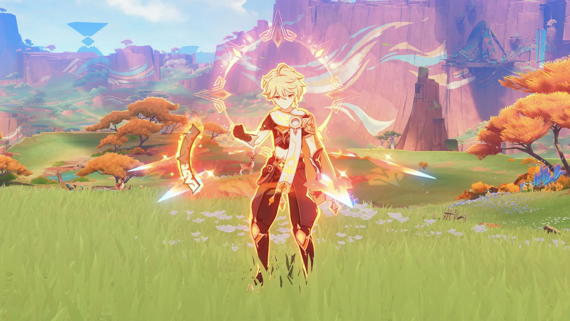 The real hero. Pyro Traveler Genshin Impact | HoYoLAB