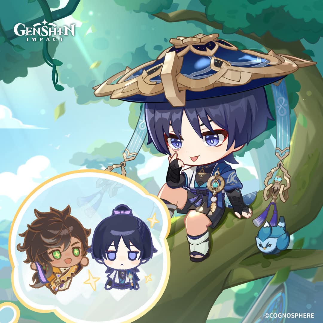 Happy Birthday (Jan 3) Wanderer 🎂🥂🥳🎉🎈 🍃Anemo-Catalyst-Hat Guy of Sumeru ...