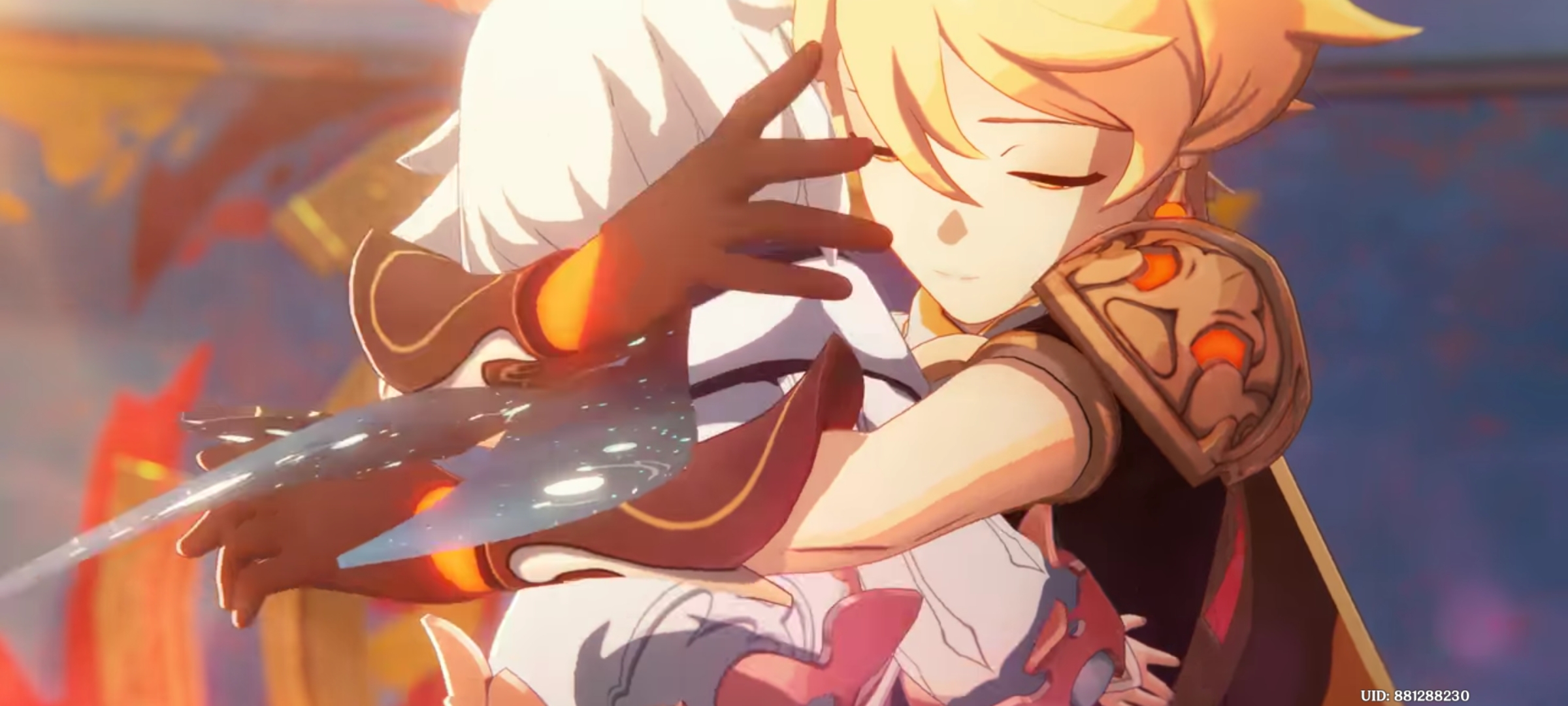 This scene was so cute 🥰 Paimon hugs traveler 😭 Genshin Impact | HoYoLAB