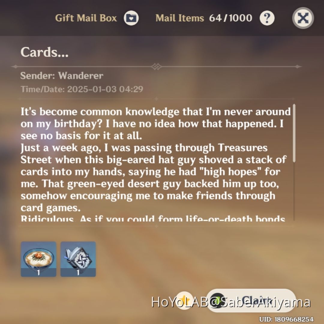 Happy birthday, Wanderer! 🎂🎂🎂 Genshin Impact | HoYoLAB