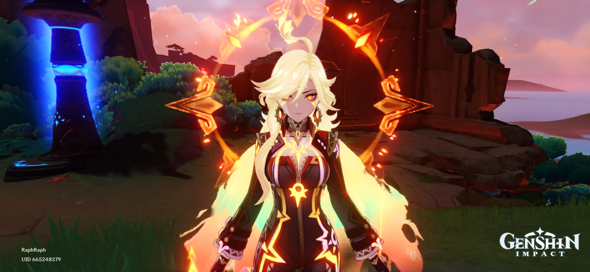 Mavuika night souls blessing state(burst state) Genshin Impact | HoYoLAB