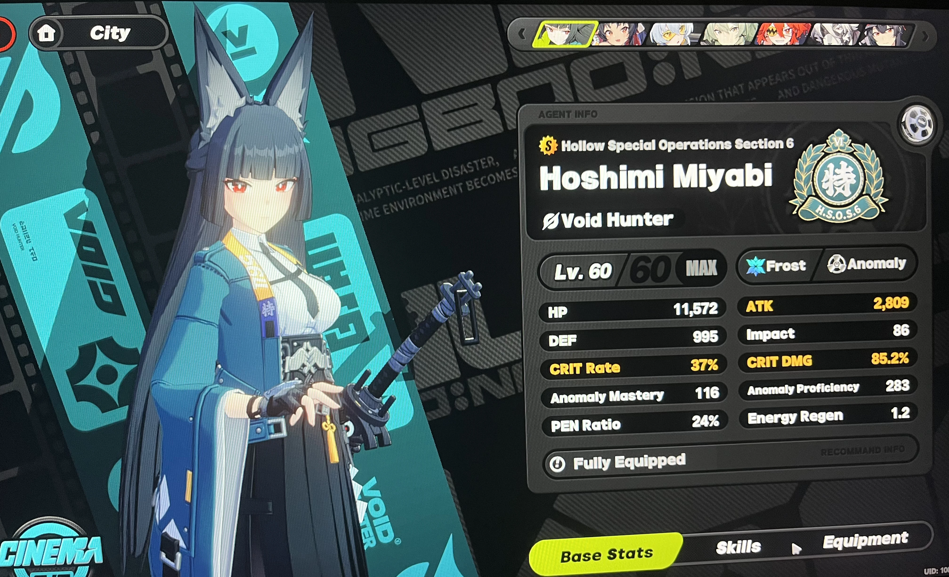 Rate my FTP Miyabi after 1 day Zenless Zone Zero | HoYoLAB
