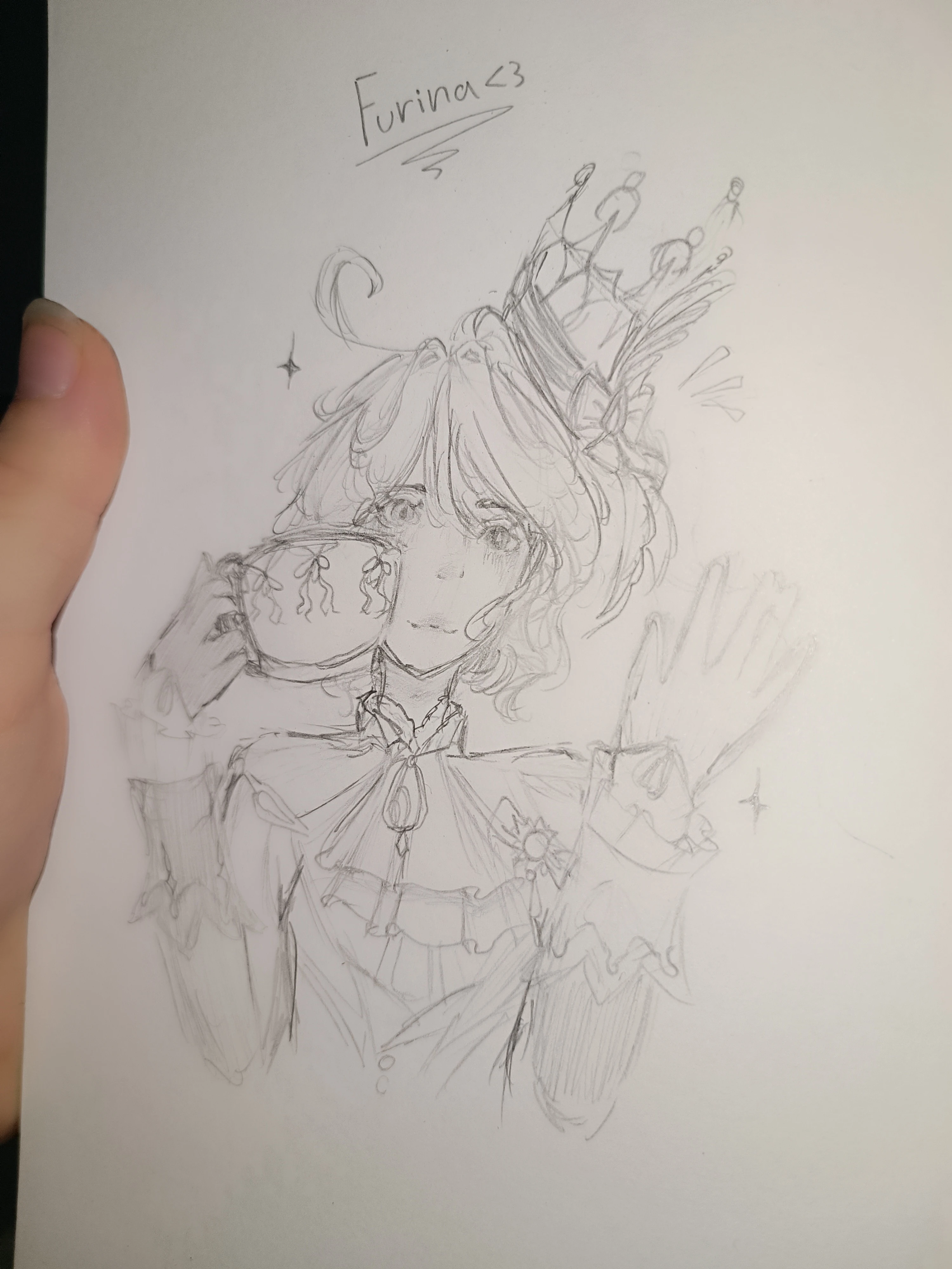 Furina drawing