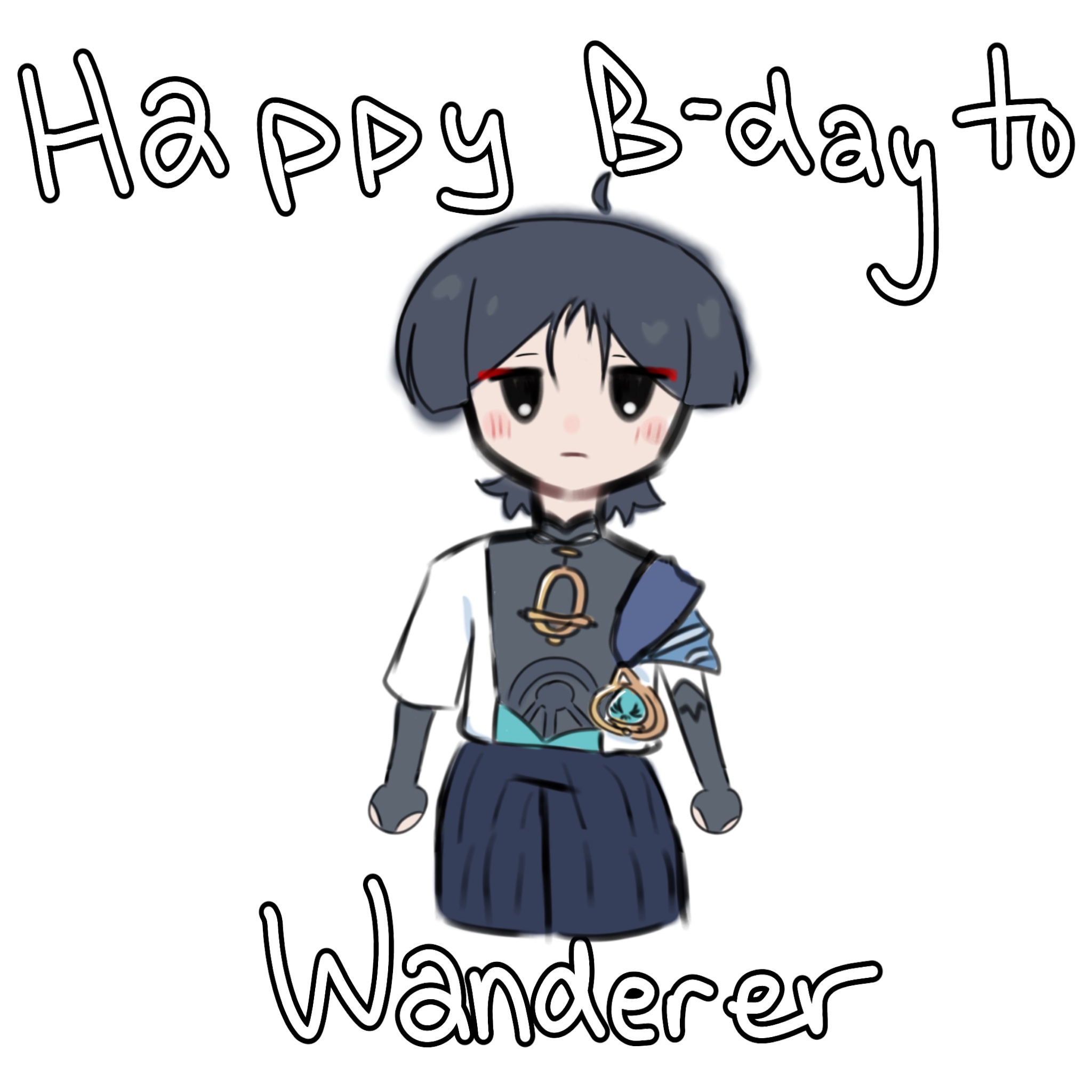 Happy birthday wanderer :D Genshin Impact | HoYoLAB