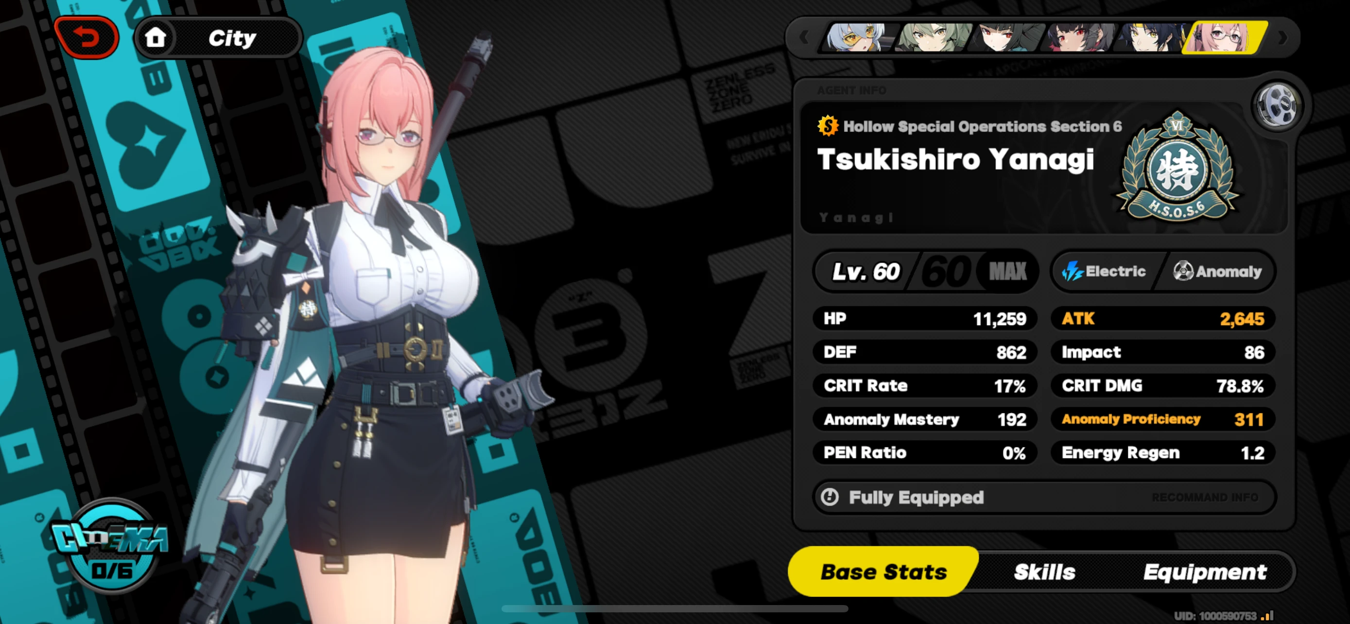 Yanagi Build Zenless Zone Zero | HoYoLAB