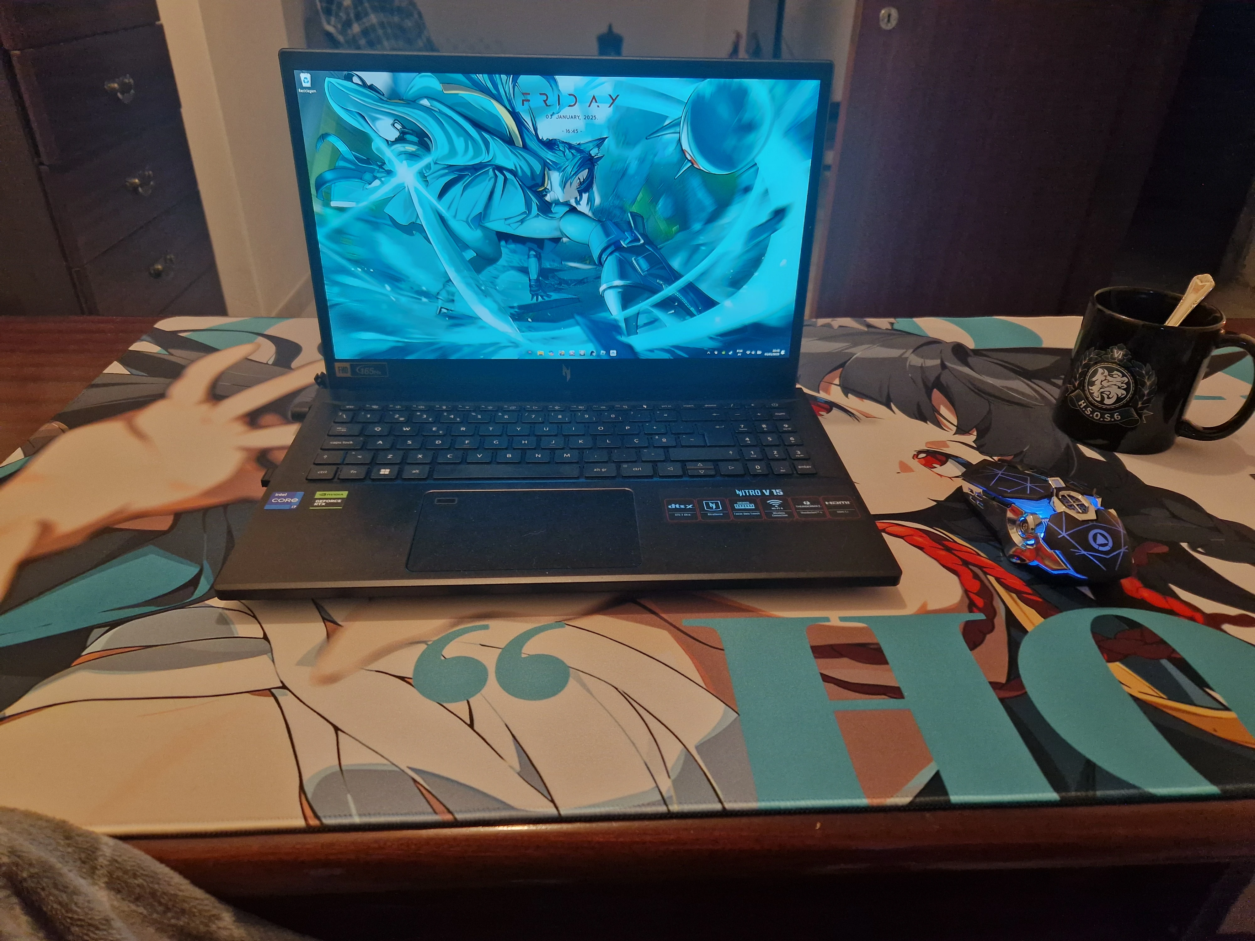 Finally got miyabi mouse pad 😋 Zenless Zone Zero | HoYoLAB