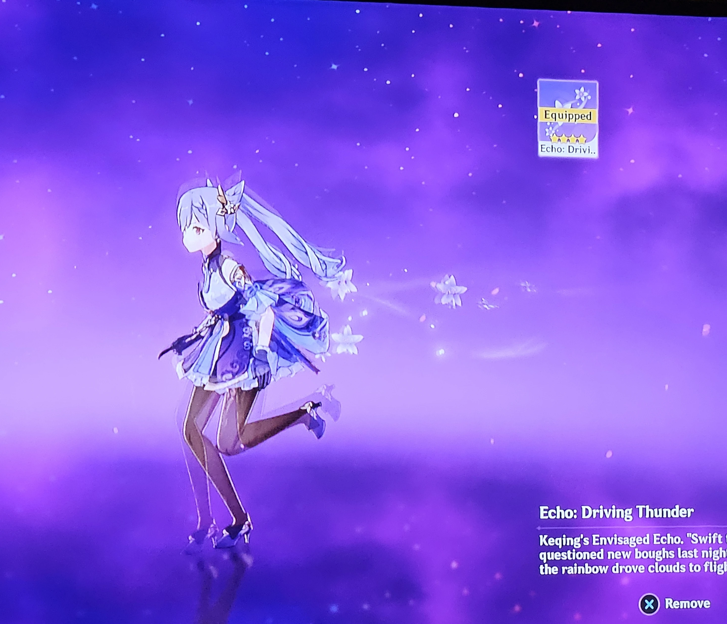 wooo got Keqing's echo! Genshin Impact | HoYoLAB