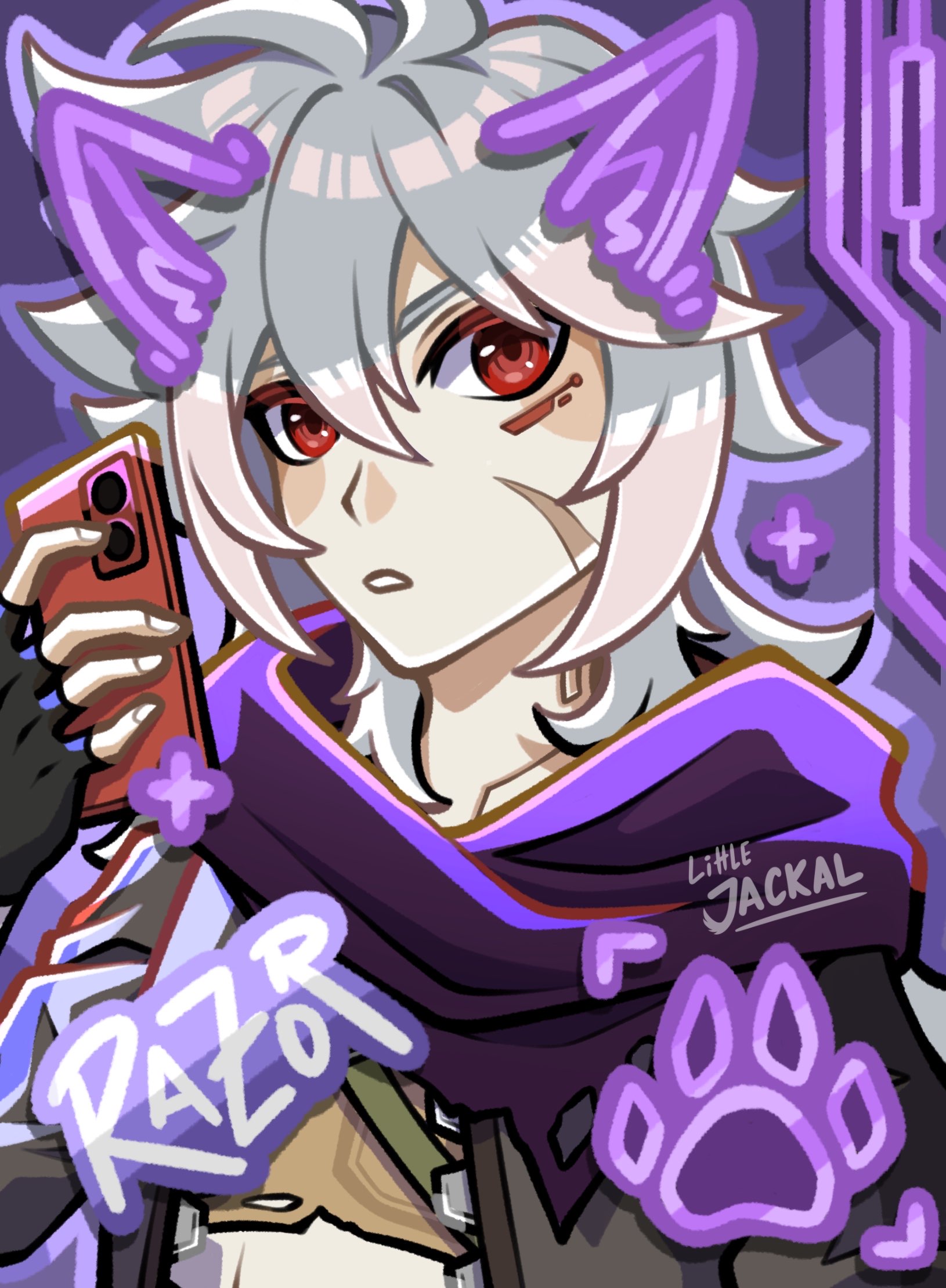 cyberpunk razor (electro is done!!) Genshin Impact | HoYoLAB