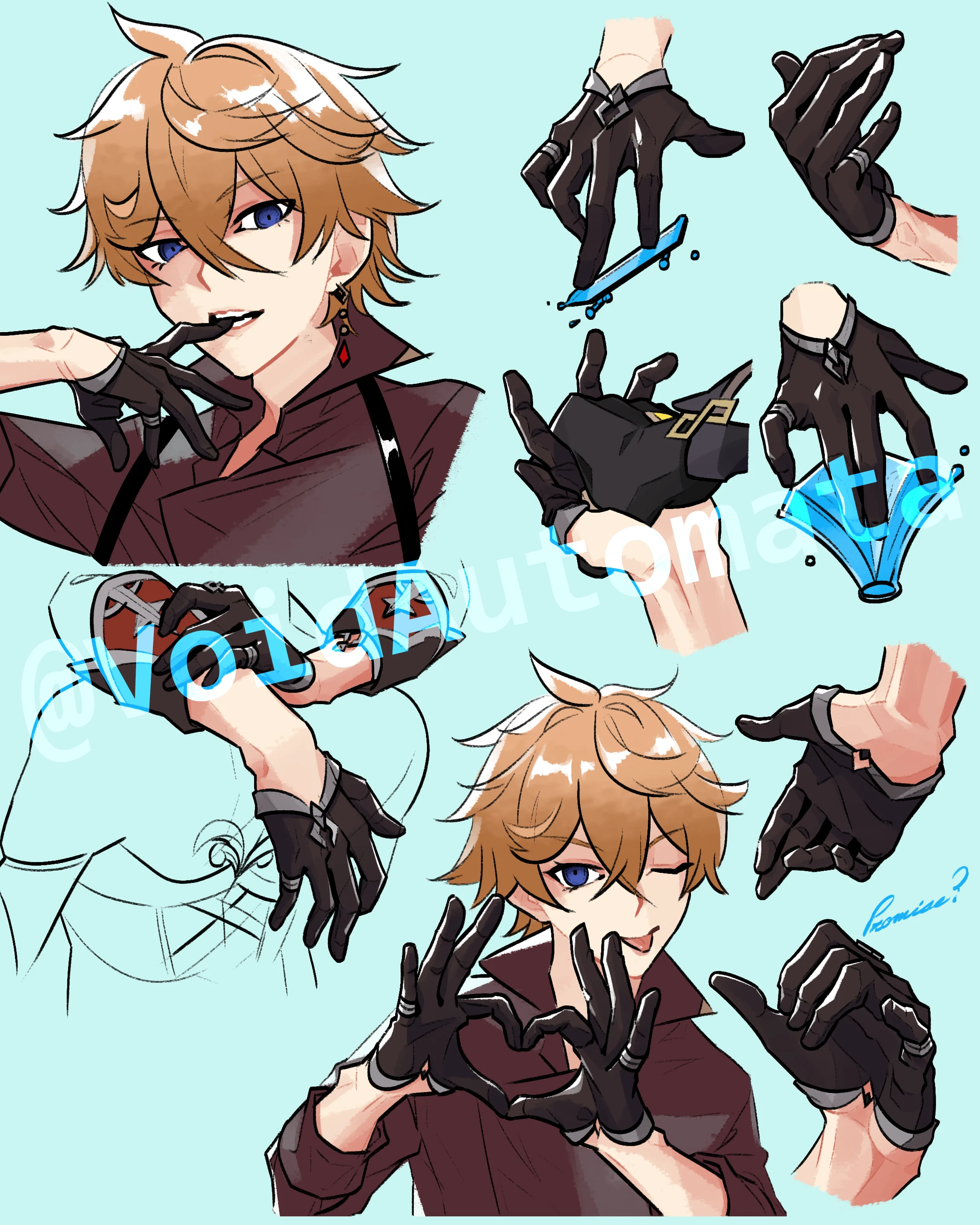 👋🐳 His Hands are Delicious... (part 2) Genshin Impact | HoYoLAB