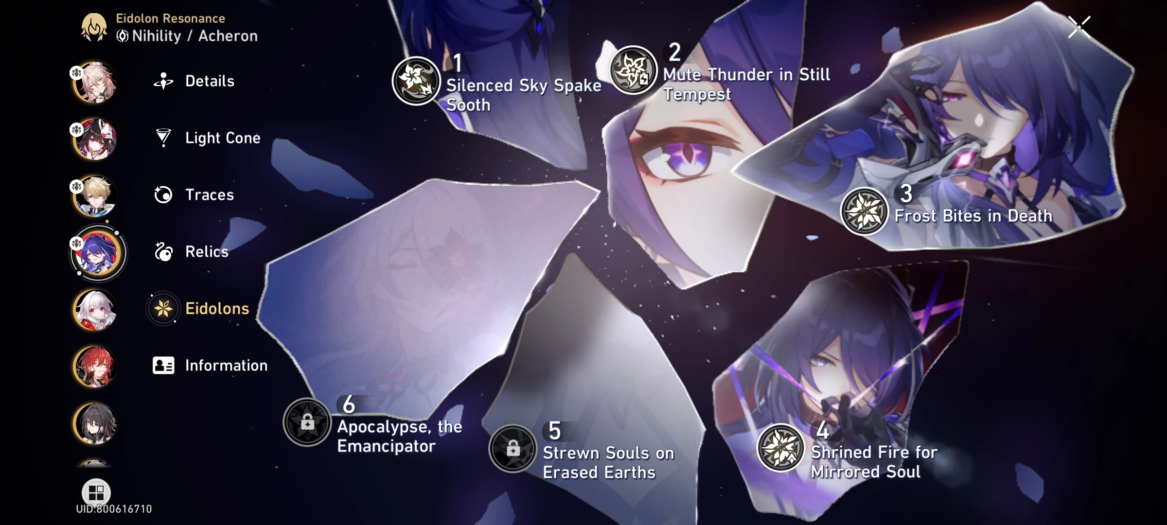 Late Post: Acheron Rerun Honkai: Star Rail | HoYoLAB