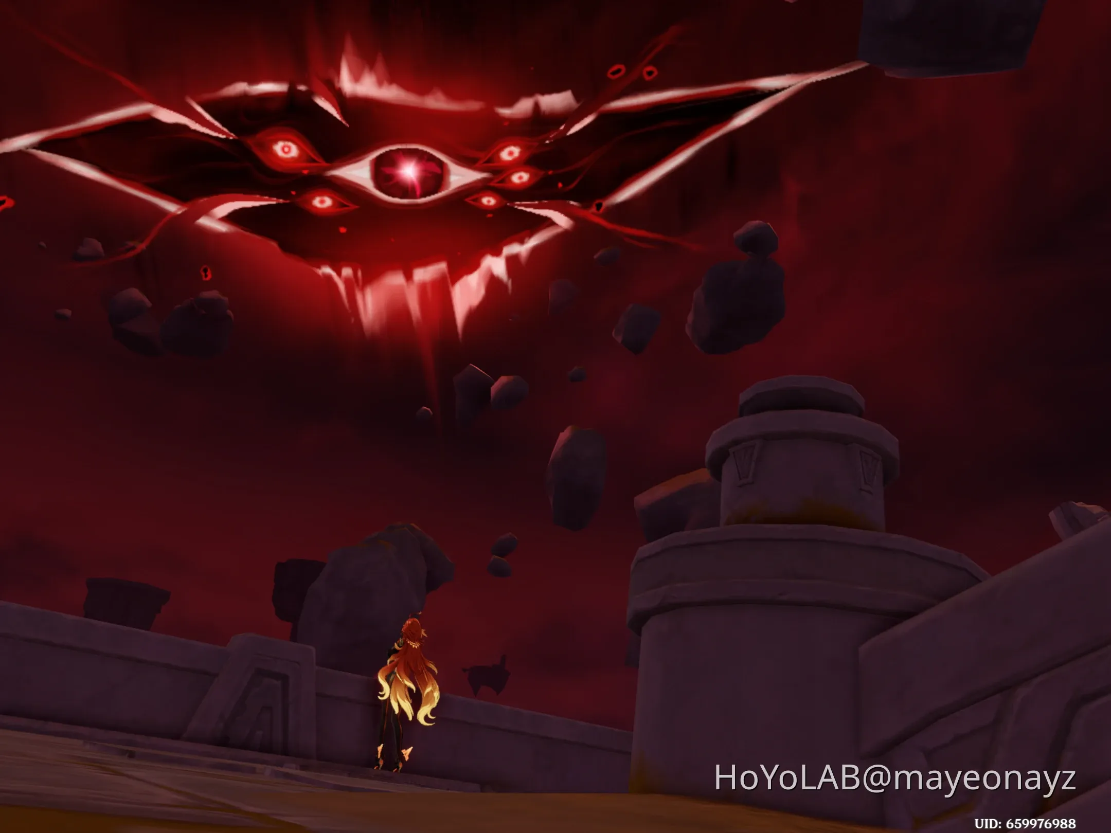 Renova (Ruler of Death) and Arlecchino have some sort of connection ...