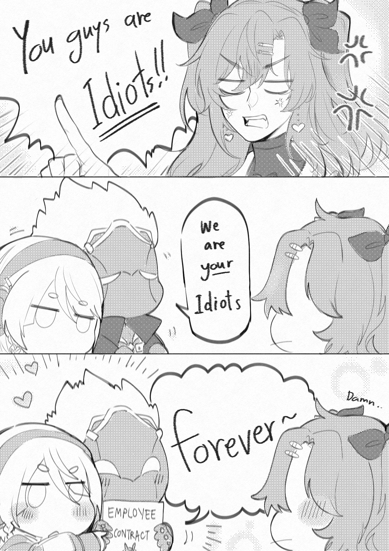 Cunning Hares Fan-comic [ Dummies ] Zenless Zone Zero | HoYoLAB