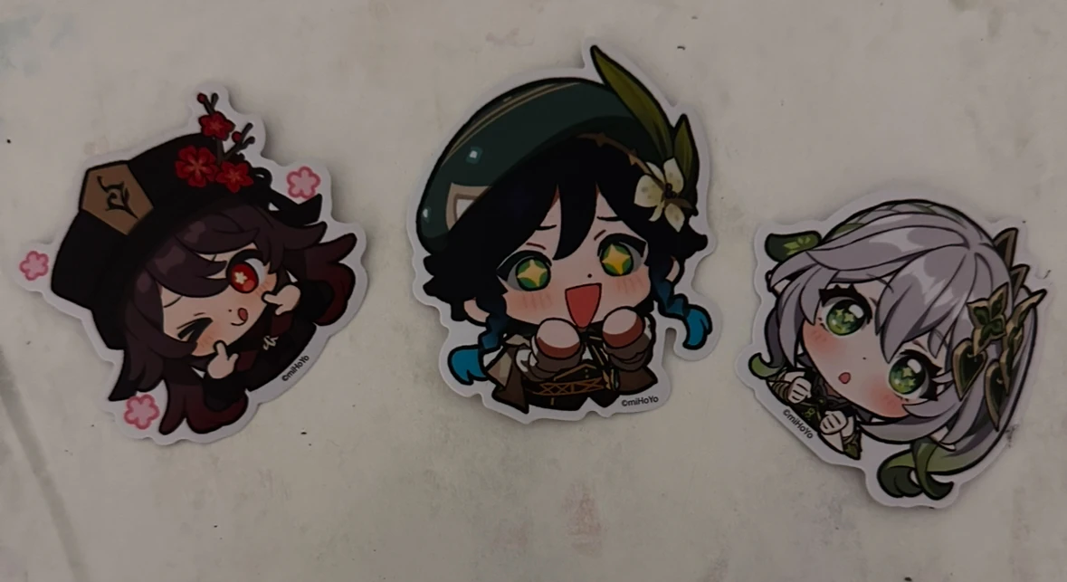 genshin stickers! Genshin Impact | HoYoLAB